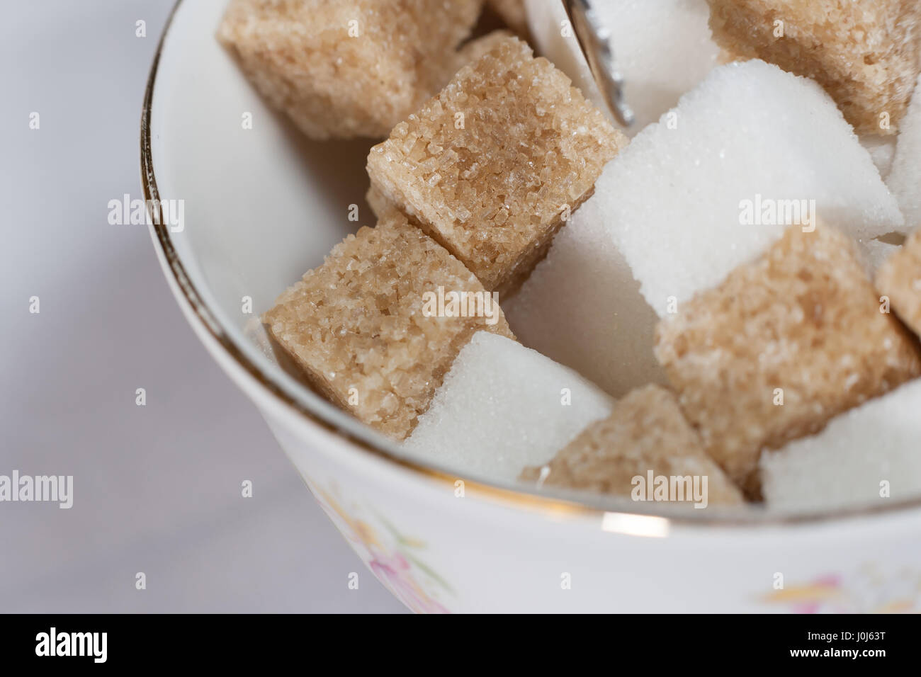 Food and Brandy Restaurant Service Stock Photo - Alamy