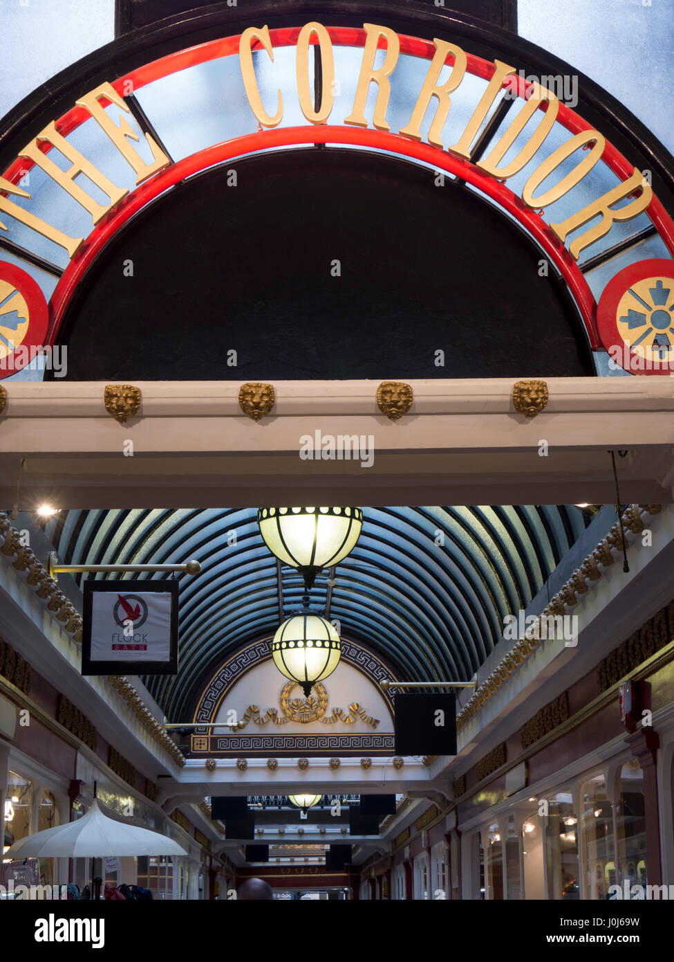 Corridor shopping arcade bath england hi-res stock photography and ...