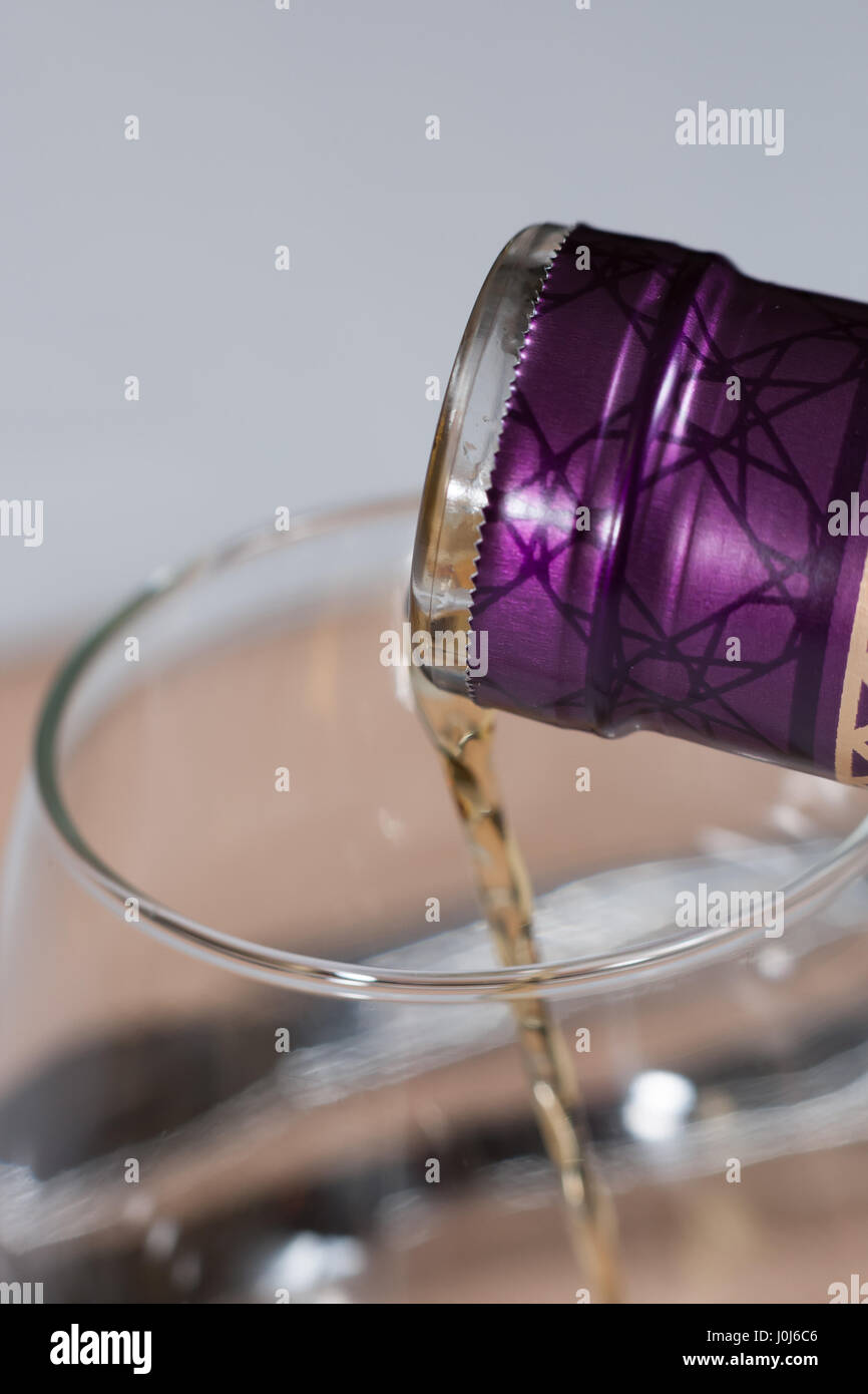 Food and Brandy Restaurant Service Stock Photo - Alamy