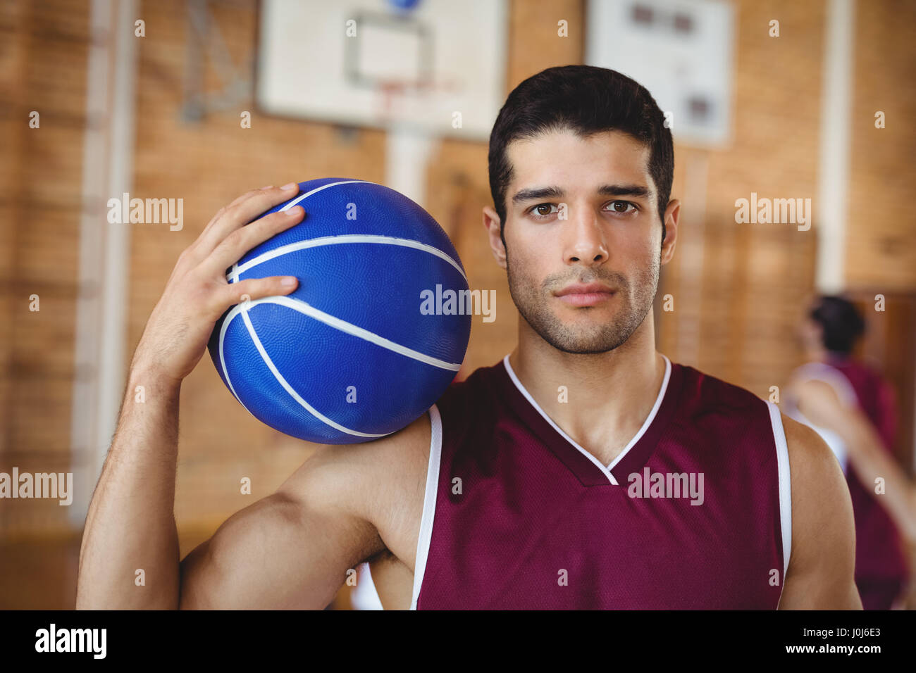 Confident basketball player hi-res stock photography and images - Alamy