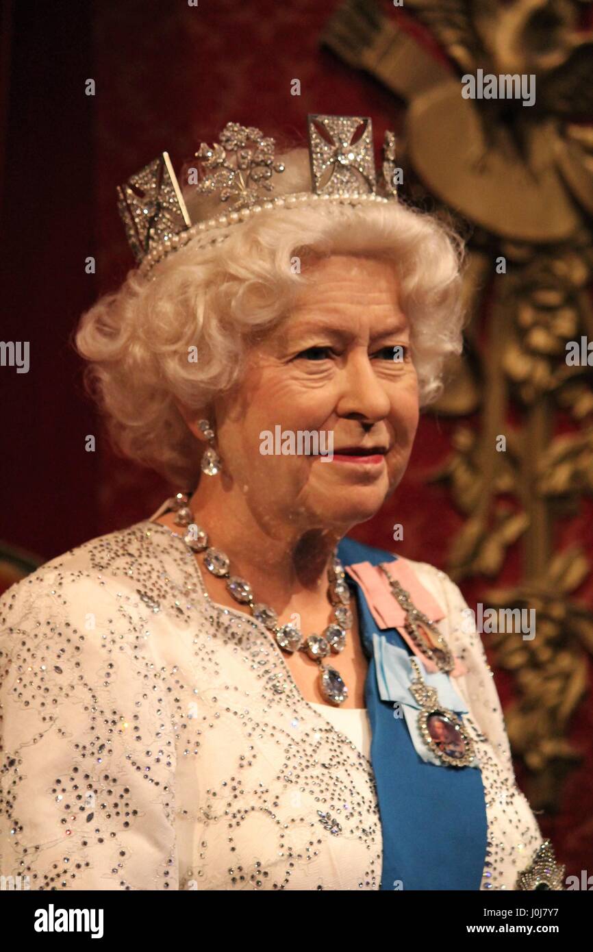Queen Elizabeth, London, United Kingdom - March 20, 2017: Queen ...