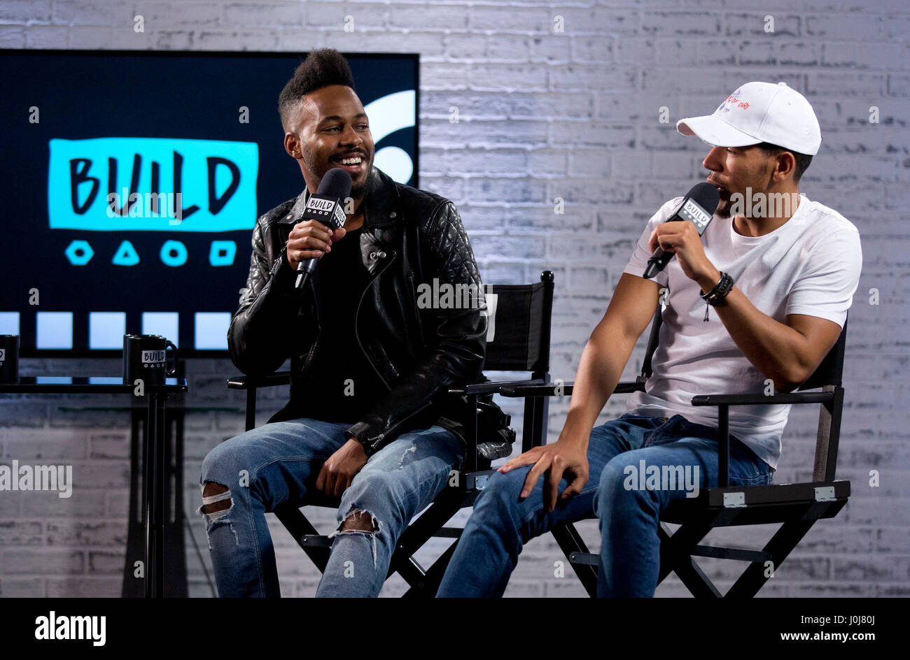 Nathan Vincent Duvall (left) and Luke McDermott from The Disciples ...