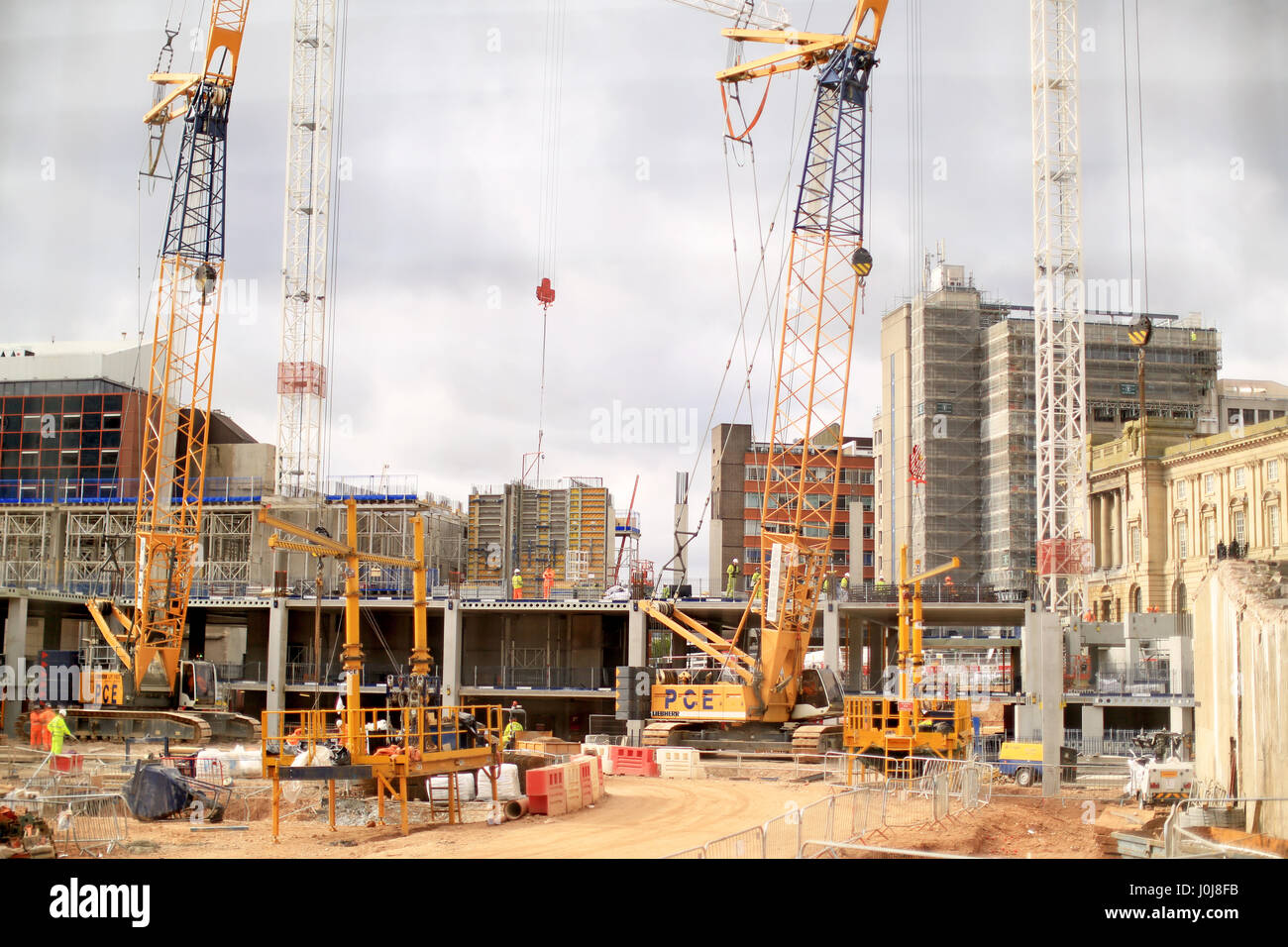 Birmingham construction hi-res stock photography and images - Alamy