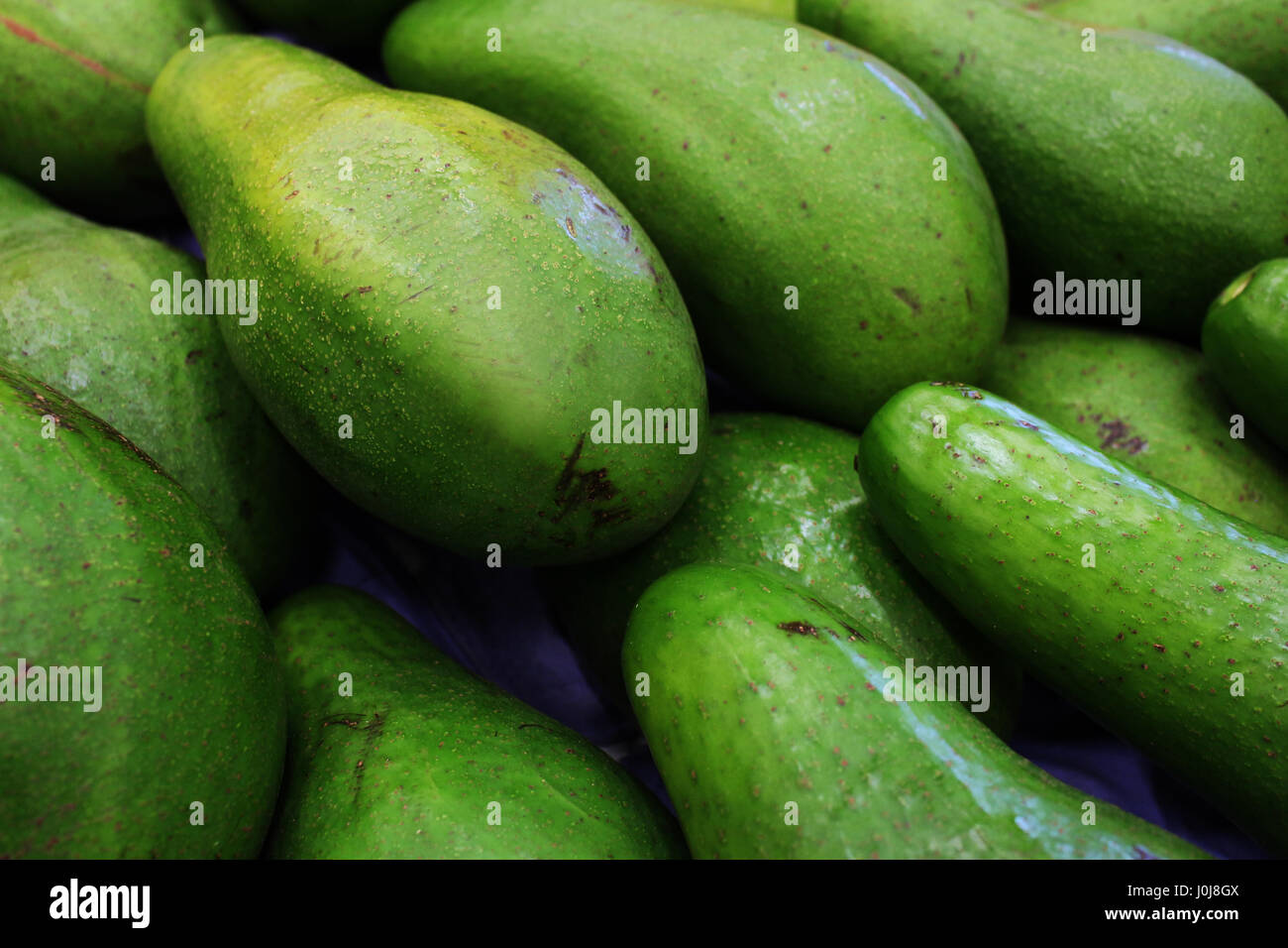 Green avocado closeup background brazilian Stock Photo - Alamy