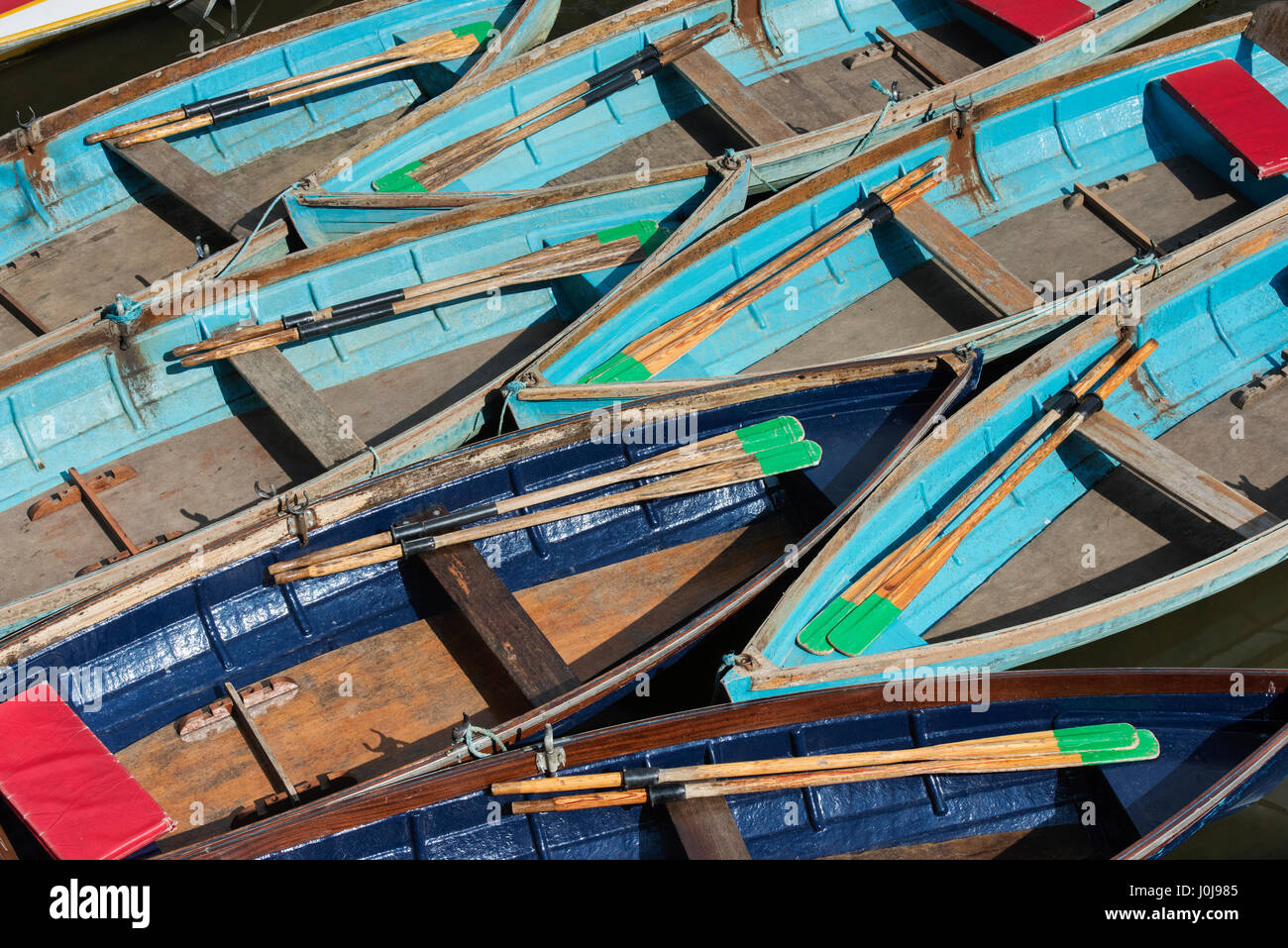 Rowing boat from above hi-res stock photography and images - Alamy