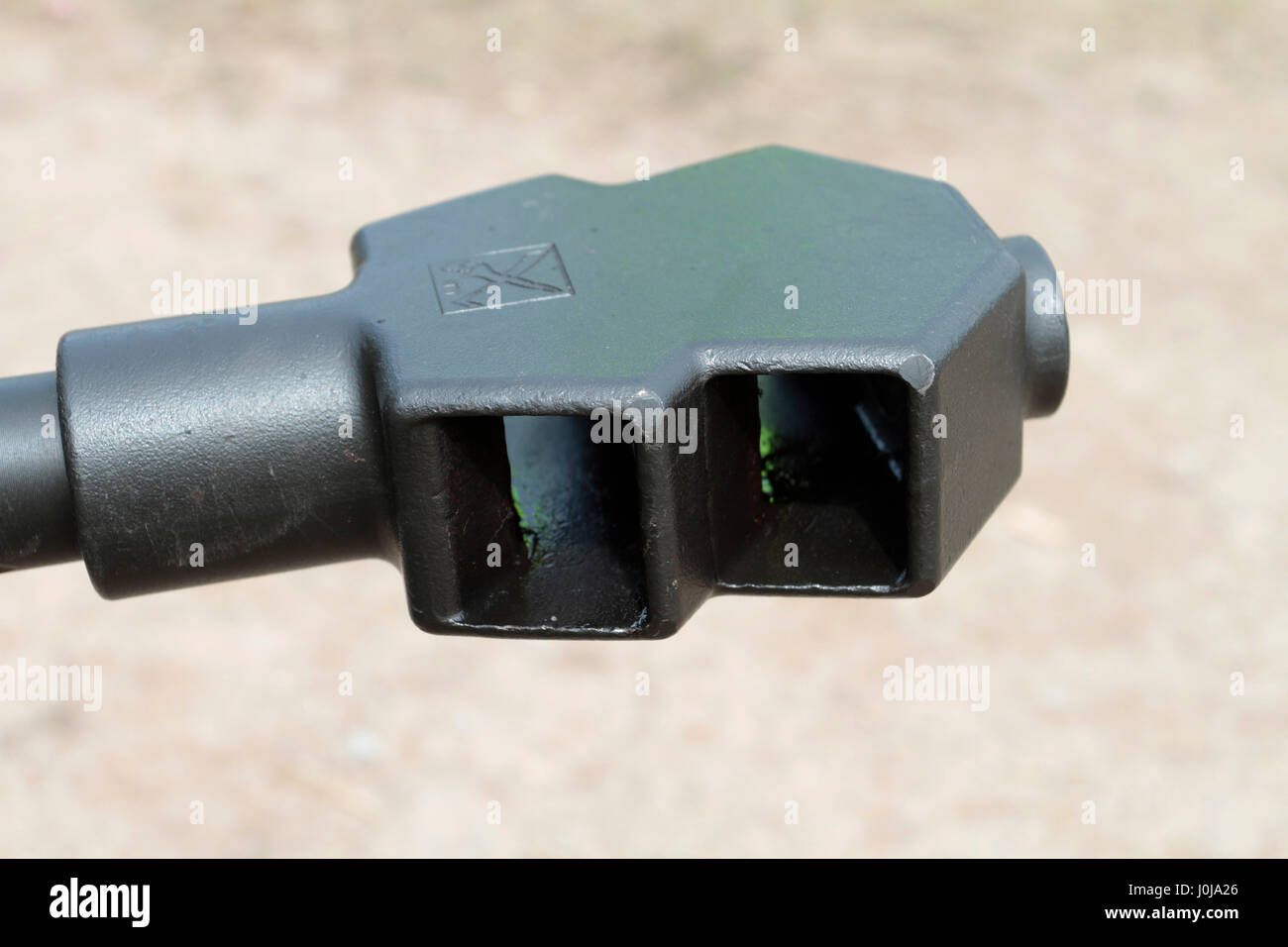 Muzzle of a sniper rifle Stock Photo - Alamy