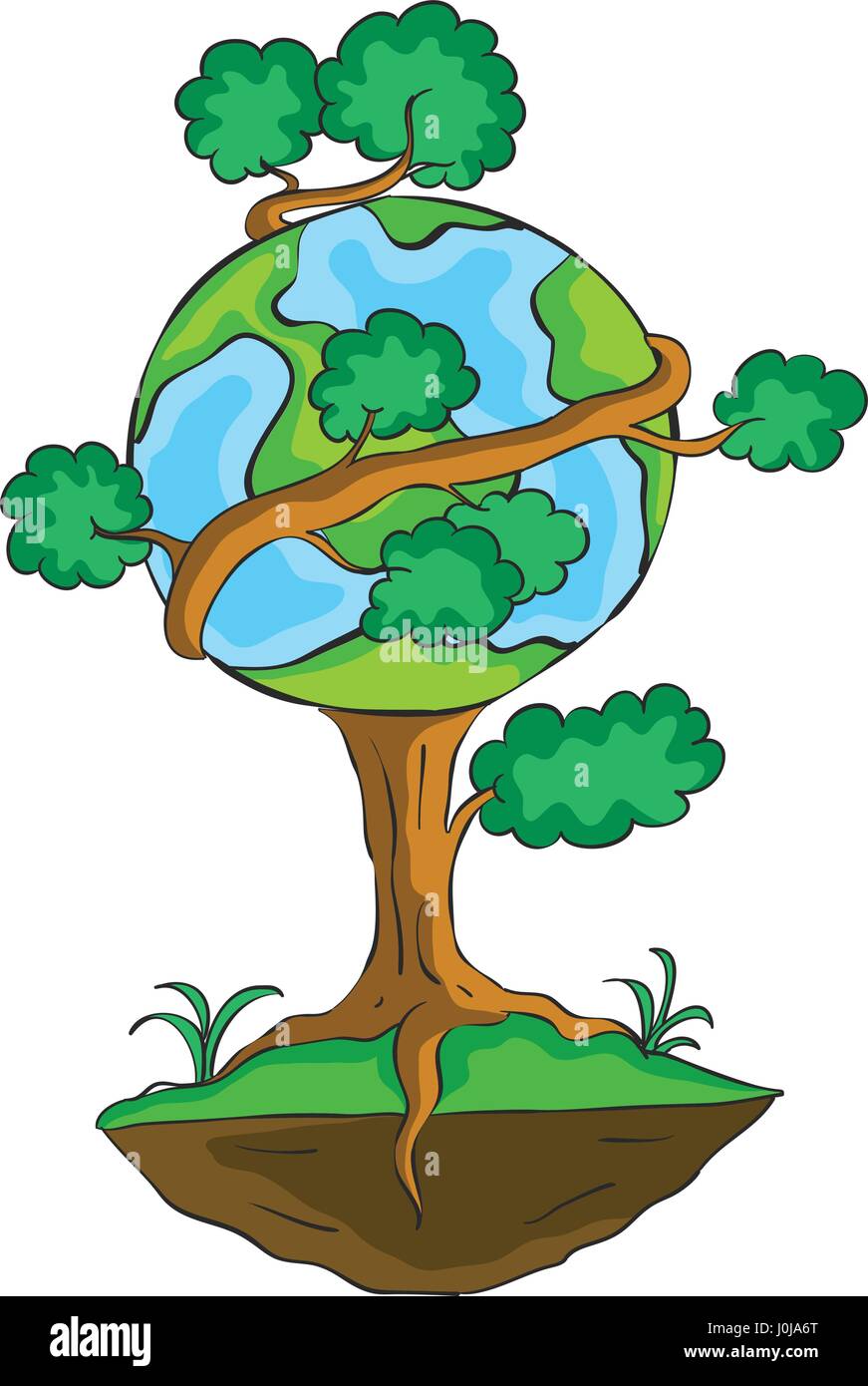 Earth Day Tree Clipart
