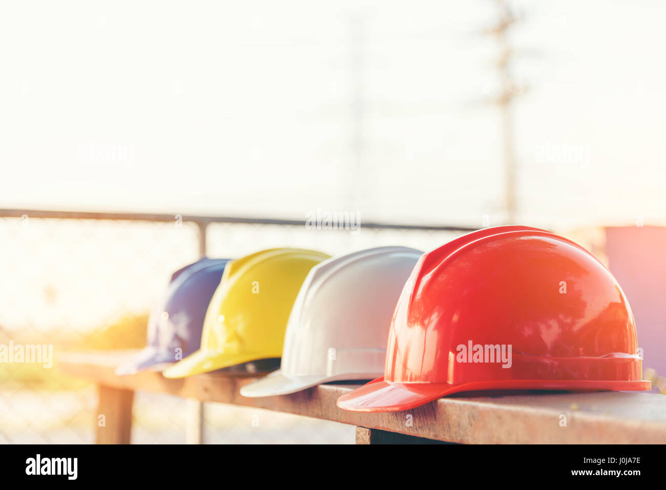 Safety hardhat Helmet Engineering Construction worker equipment. Hard ...