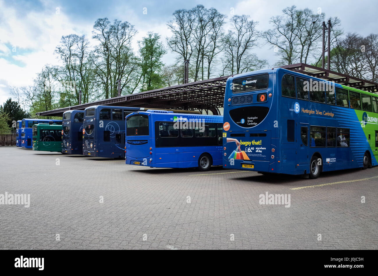 Cambridge bus station uk hi-res stock photography and images - Alamy