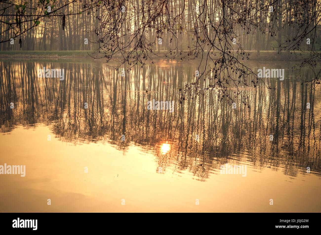 Morning rising sun view hi-res stock photography and images - Alamy