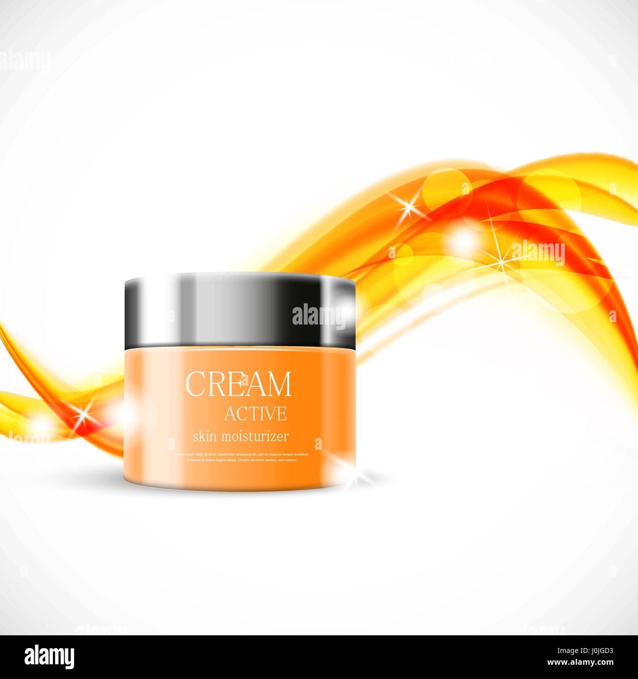 Skin moisturizer cosmetic design template Stock Vector Image & Art - Alamy