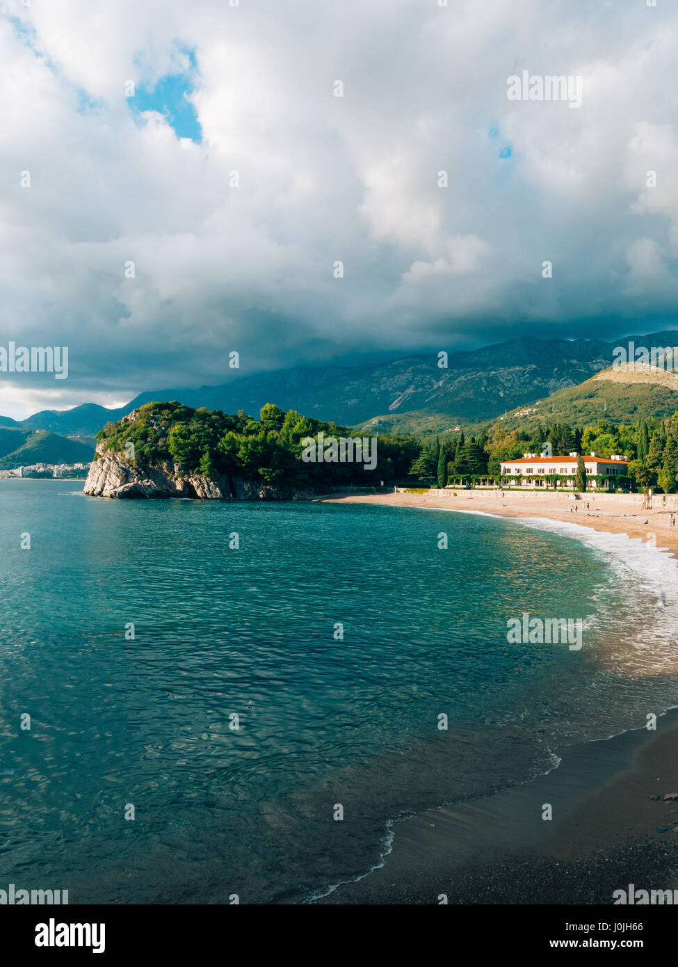 The Villa Milocer is one of the most beautiful resorts of the Budva ...