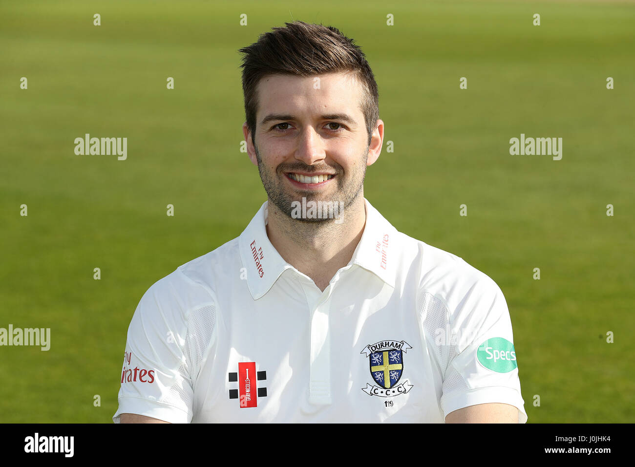 Mark Wood, Durham Stock Photo - Alamy