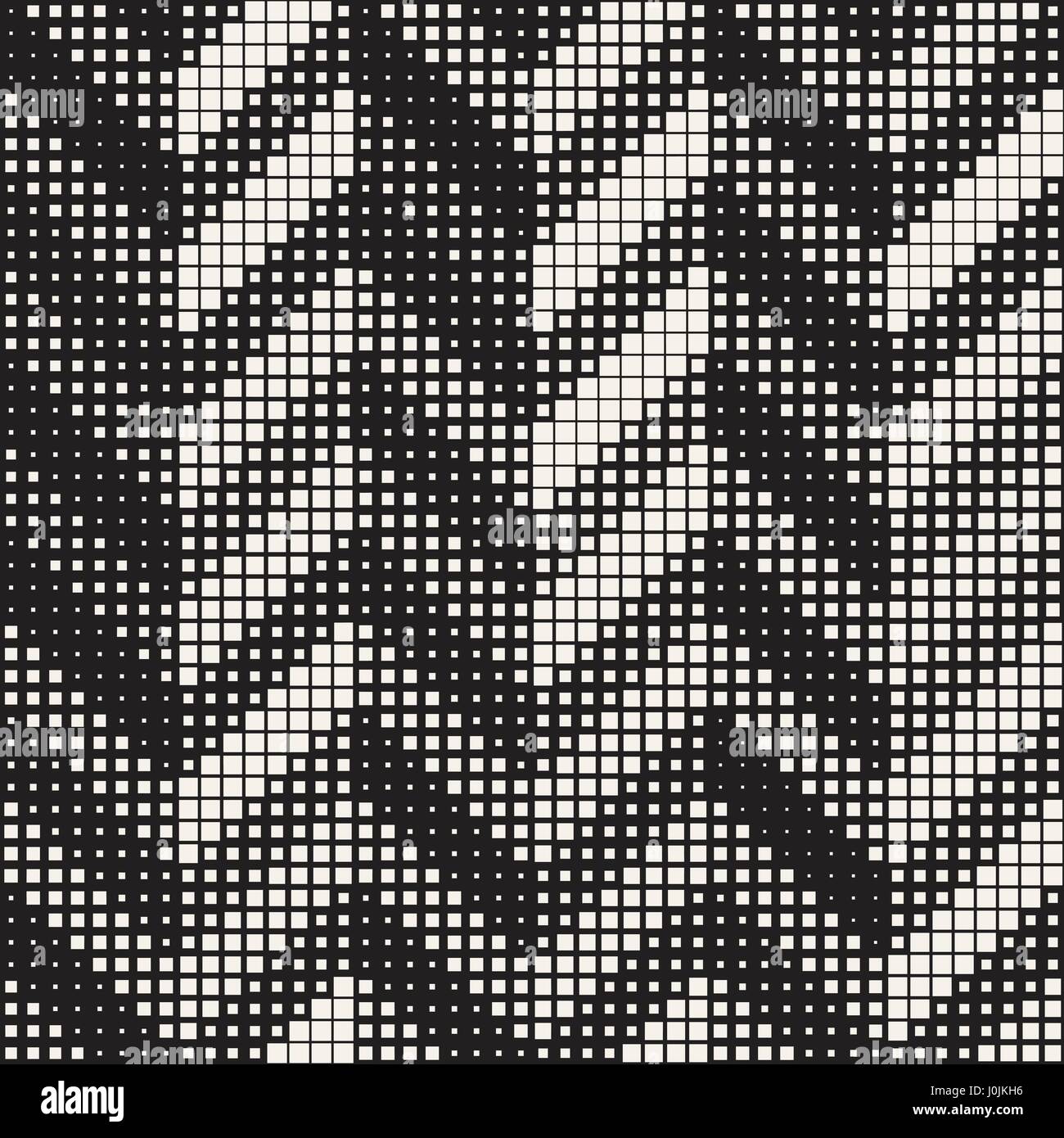 Seamless Irregular Geometric Pattern. Abstract Black and White Modern ...