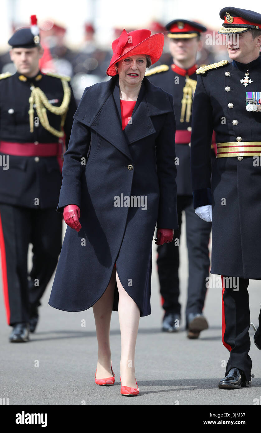 Prime Minister Theresa May represents Queen Elizabeth II at the ...