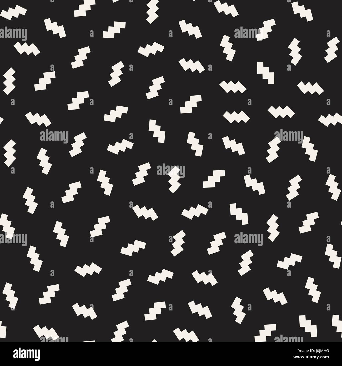 Seamless primitive jumble minimalism patterns. Randomly scattered ...
