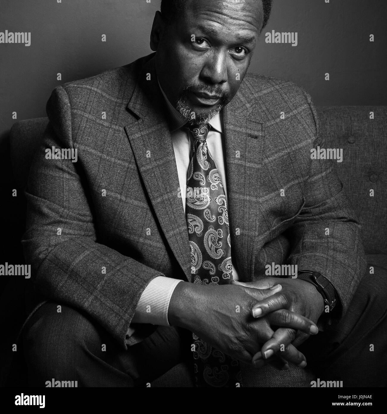 Portrait of Wendell Pierce (actor) 23/10/2016 ©Philippe Matsas Stock ...