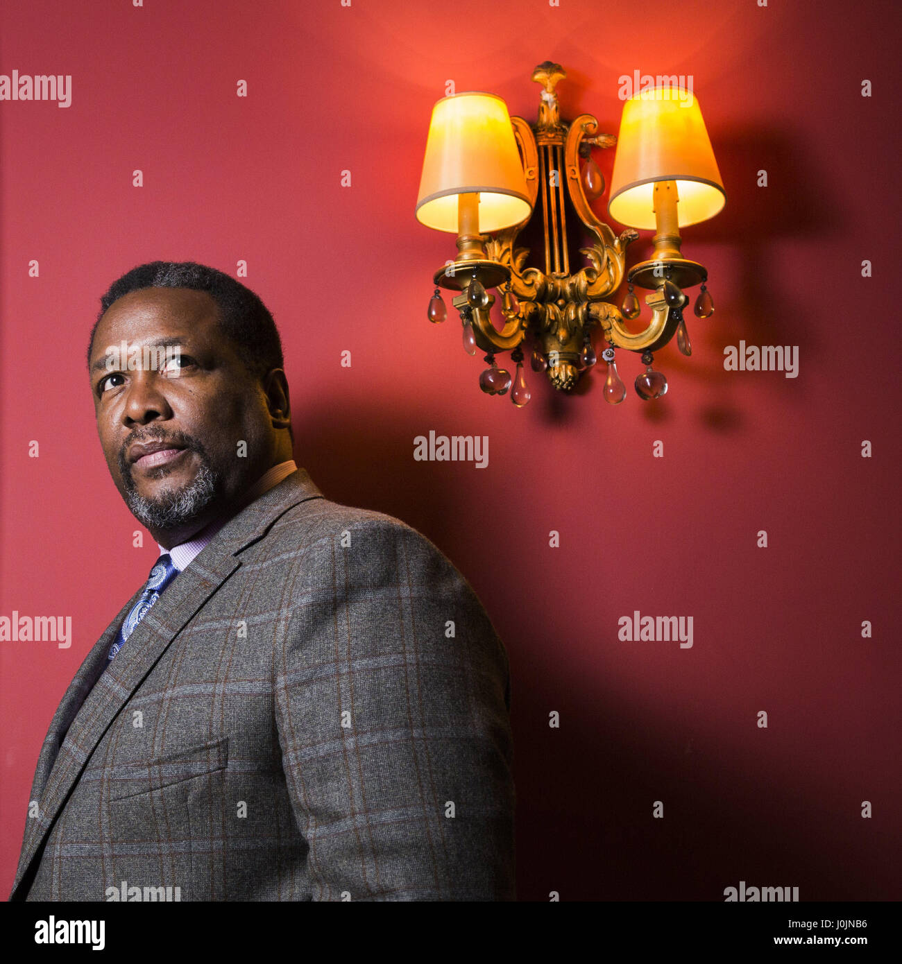 Portrait of Wendell Pierce (actor) 23/10/2016 ©Philippe Matsas Stock ...