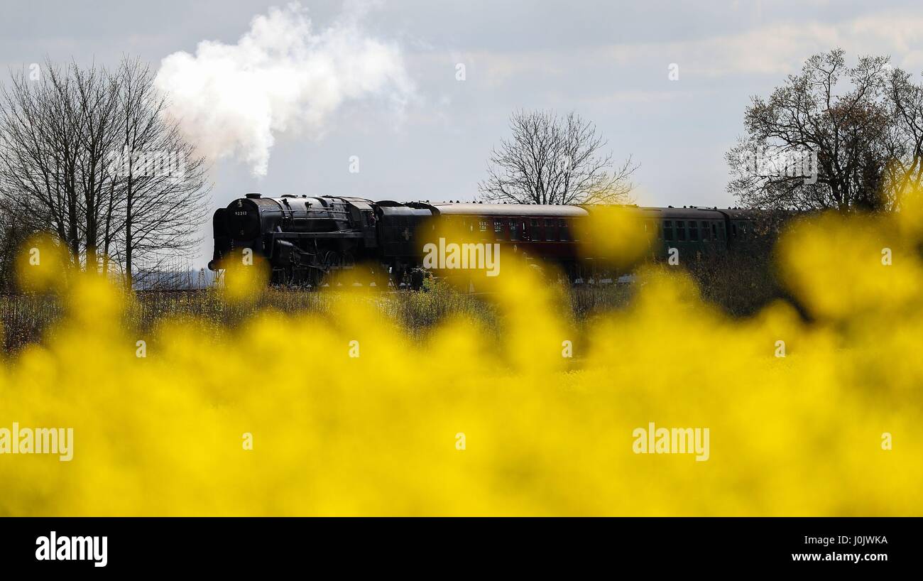 British railways standard class 9f hi-res stock photography and images ...
