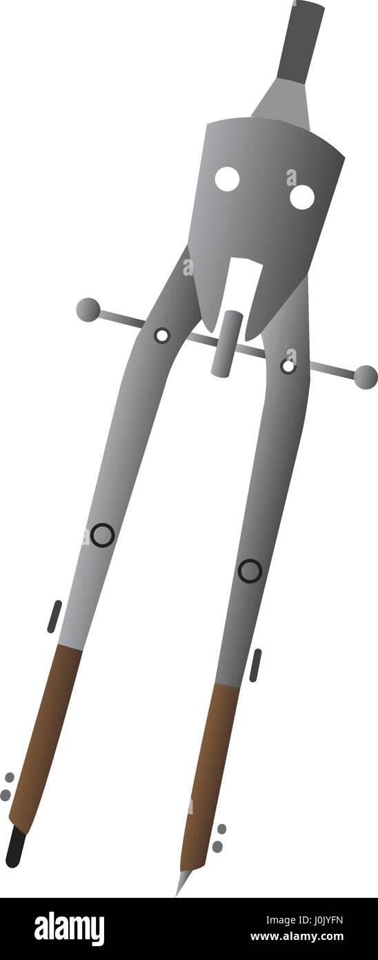 Isolated compass illustration Stock Vector Image & Art - Alamy