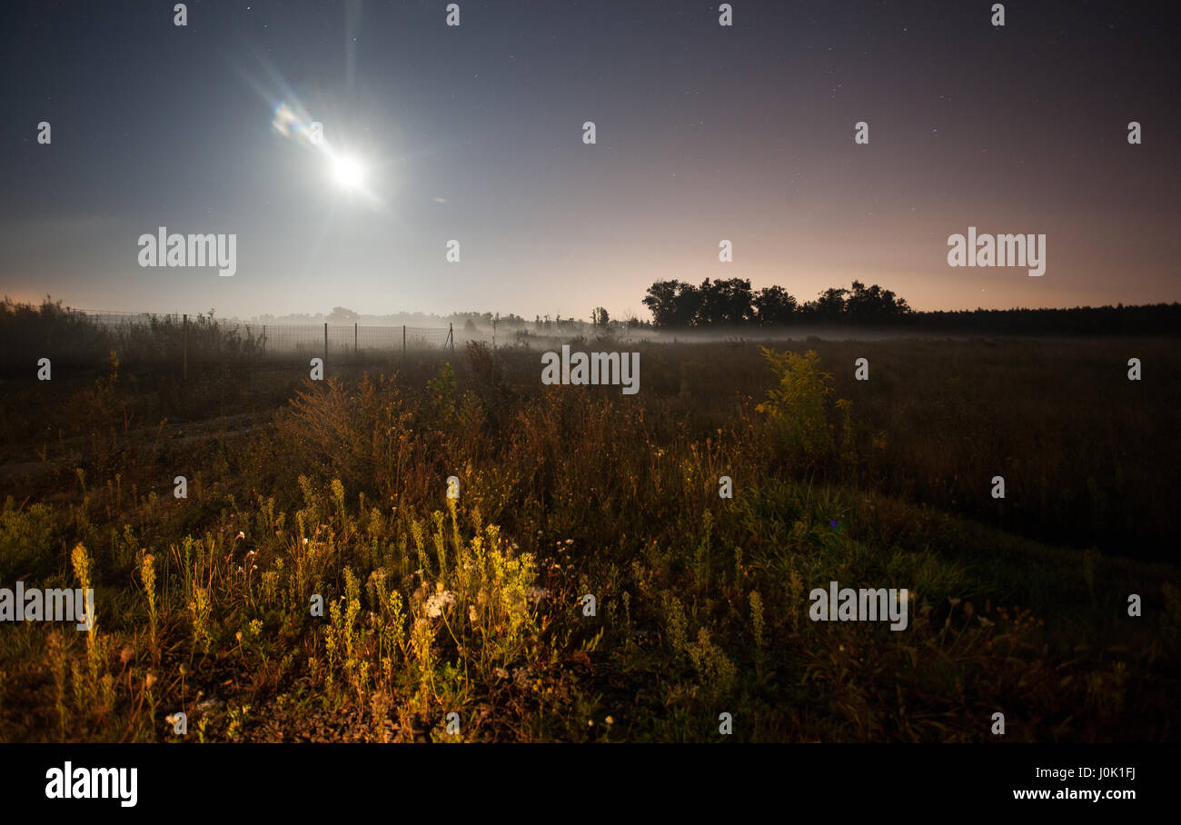 Autumn night sky Stock Photo - Alamy