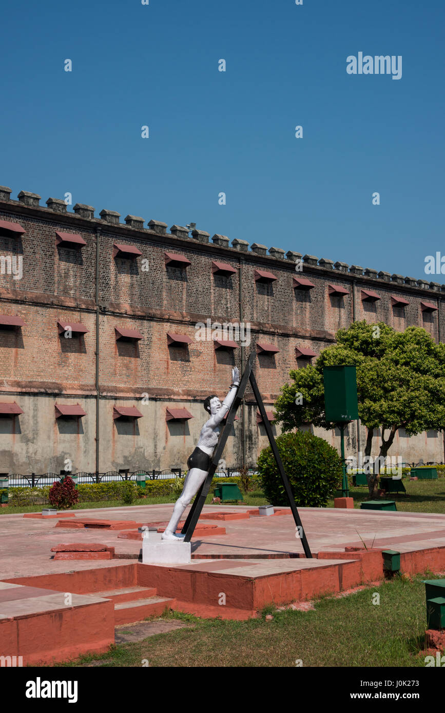 India, South Andaman Island, Port Blair. Infamous Cellular Jail ...