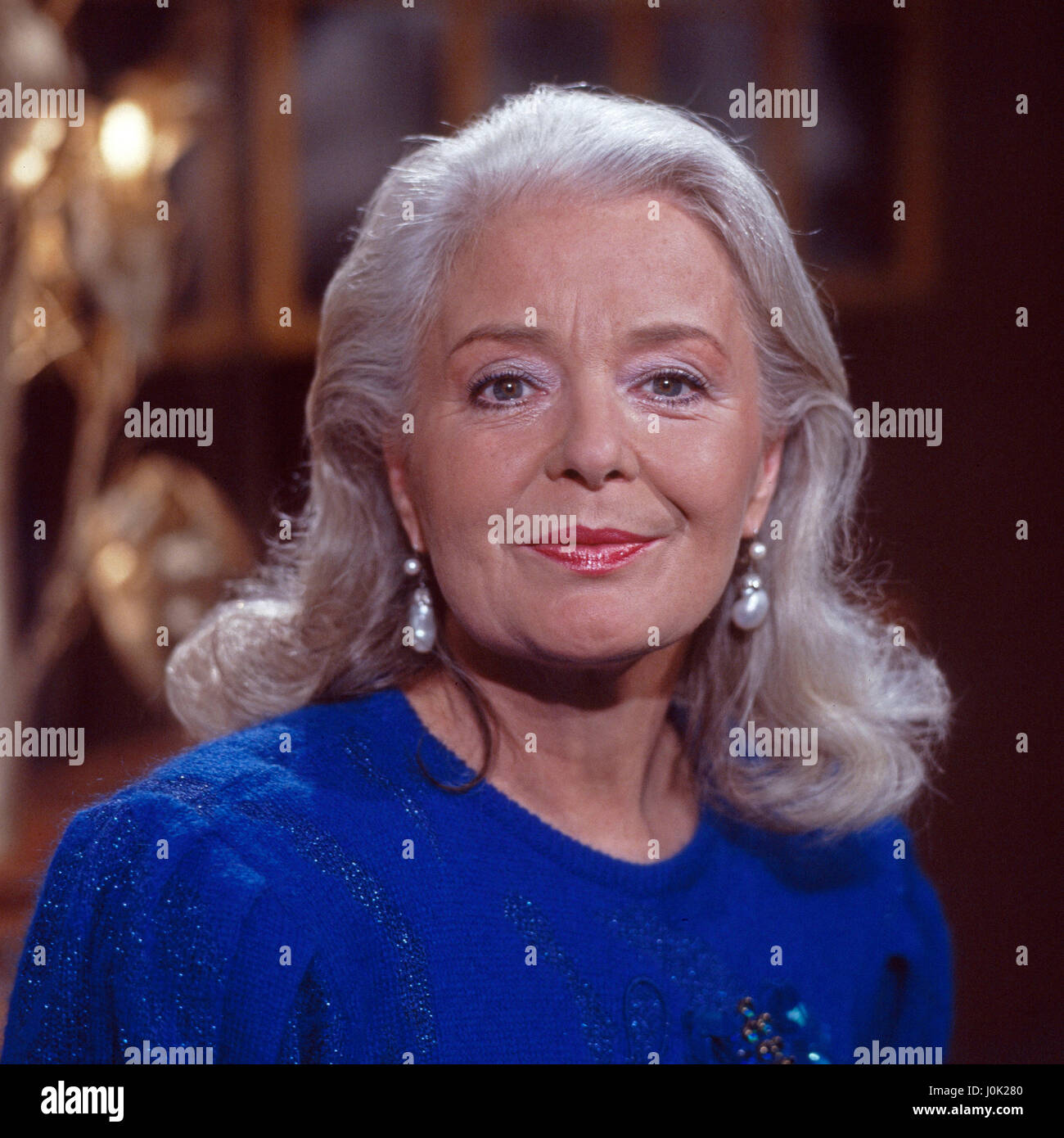 Britische Opernsängerin Gwyneth Jones in der Sendung "Ihr Musikwunsch ...