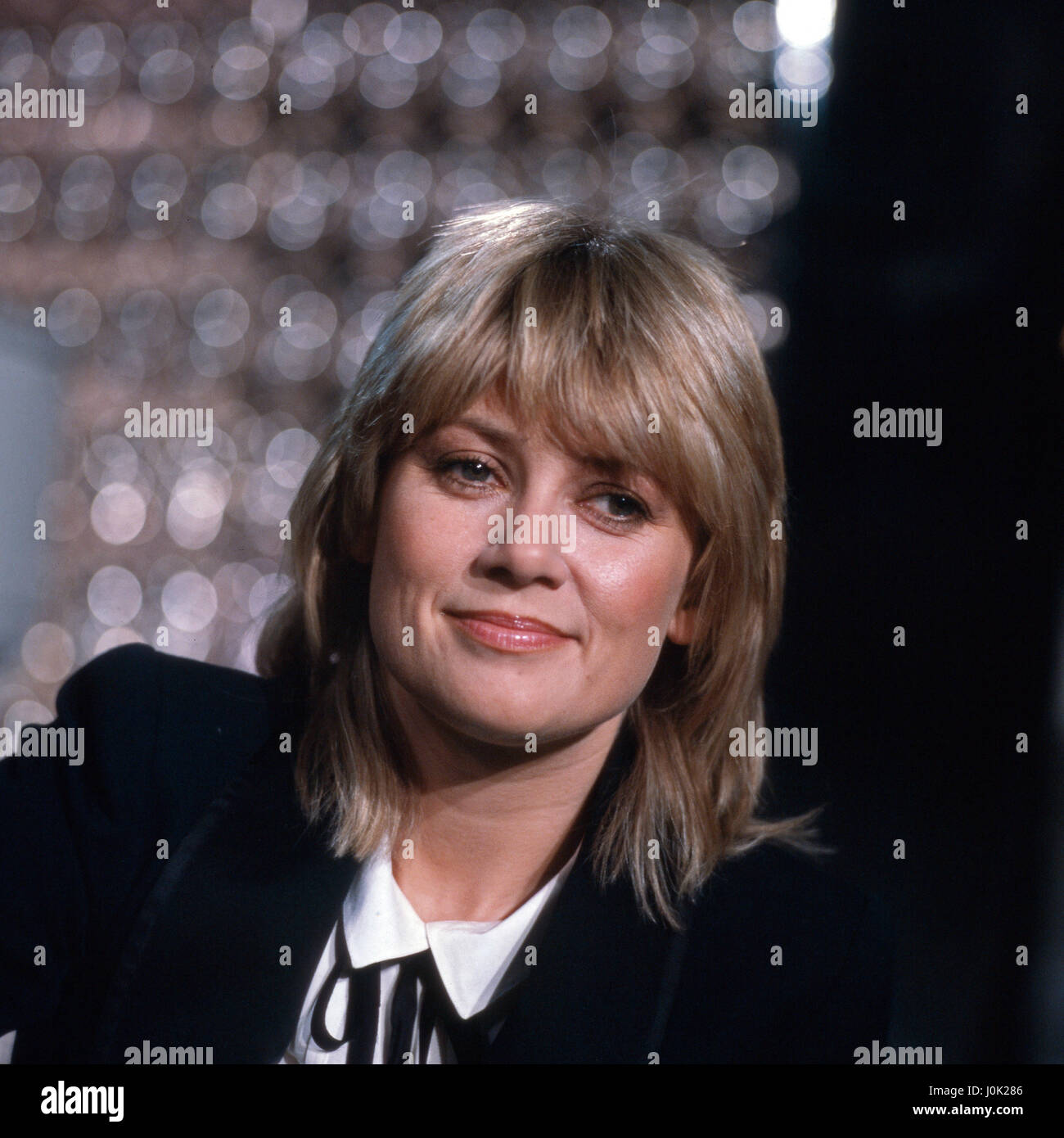 Dänische Sängerin und Schauspielerin Gitte Haenning, Deutschland 1980er ...
