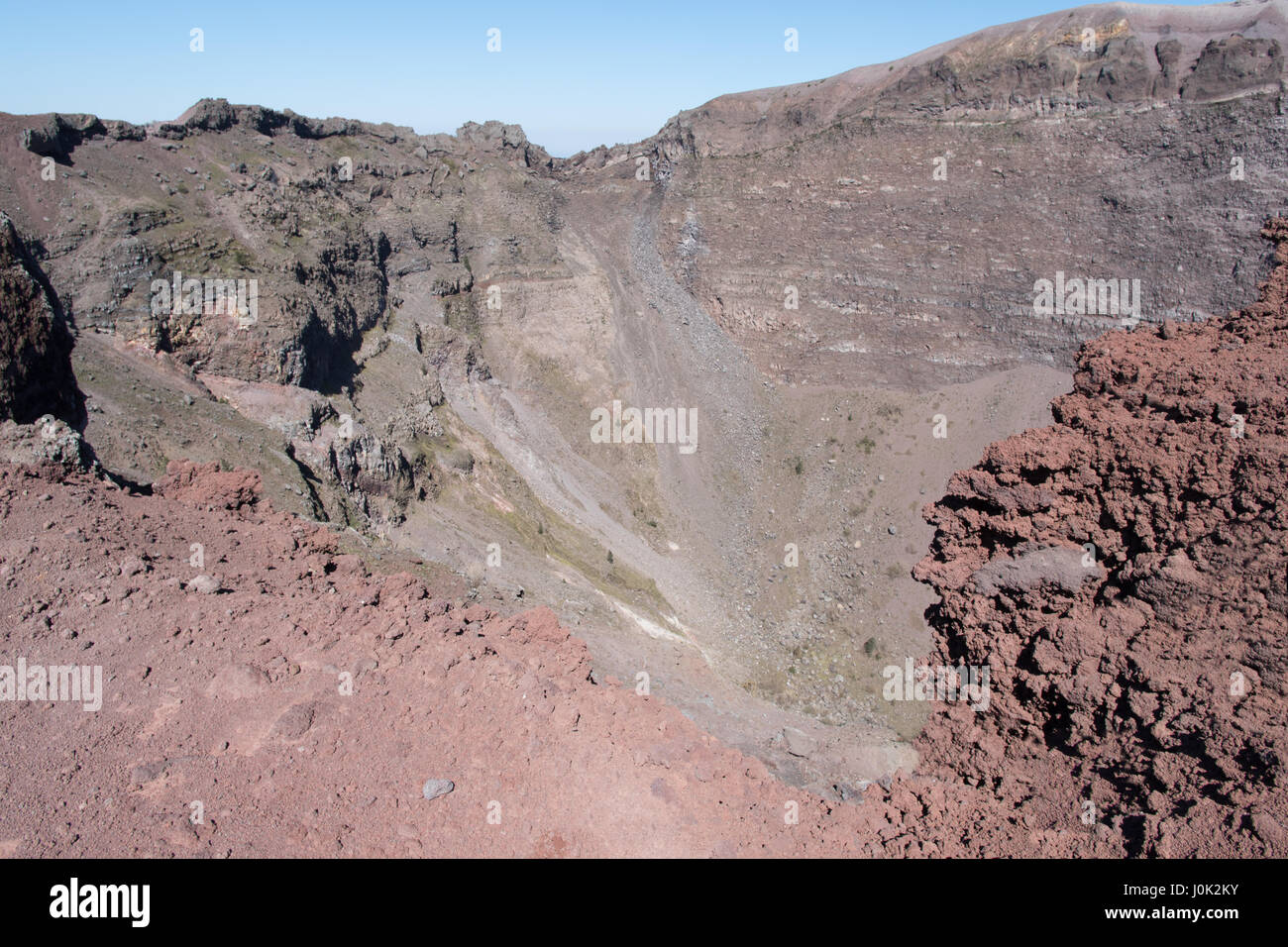 View inside crater mount vesuvius hi-res stock photography and images ...