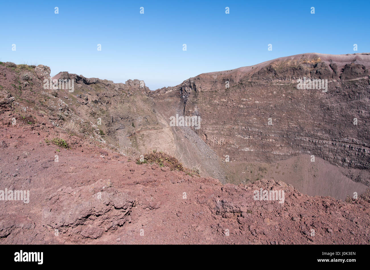 View inside crater mount vesuvius hi-res stock photography and images ...