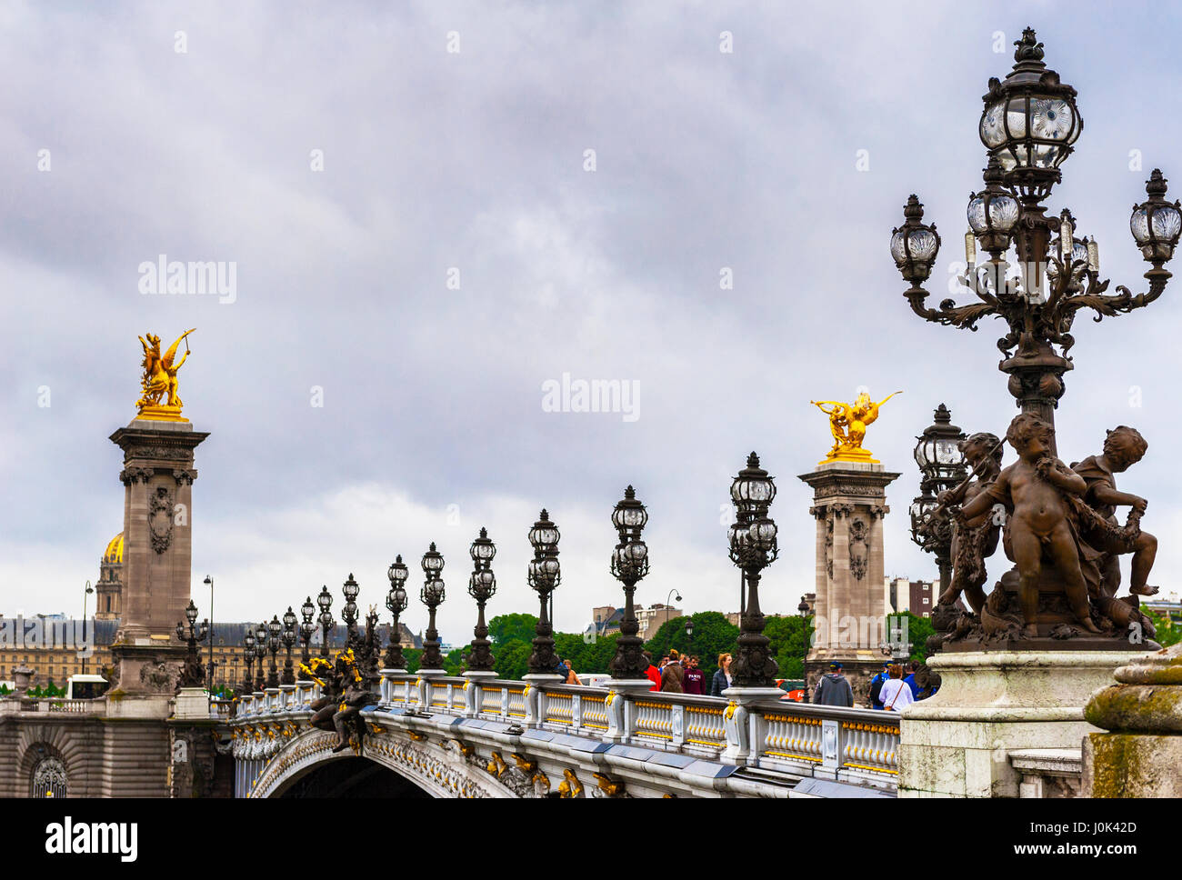 In the center of Paris Stock Photo - Alamy