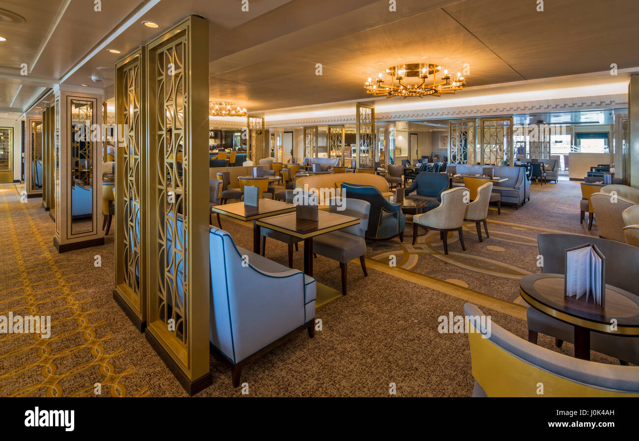 Cunard cruise ship interior hi-res stock photography and images - Alamy
