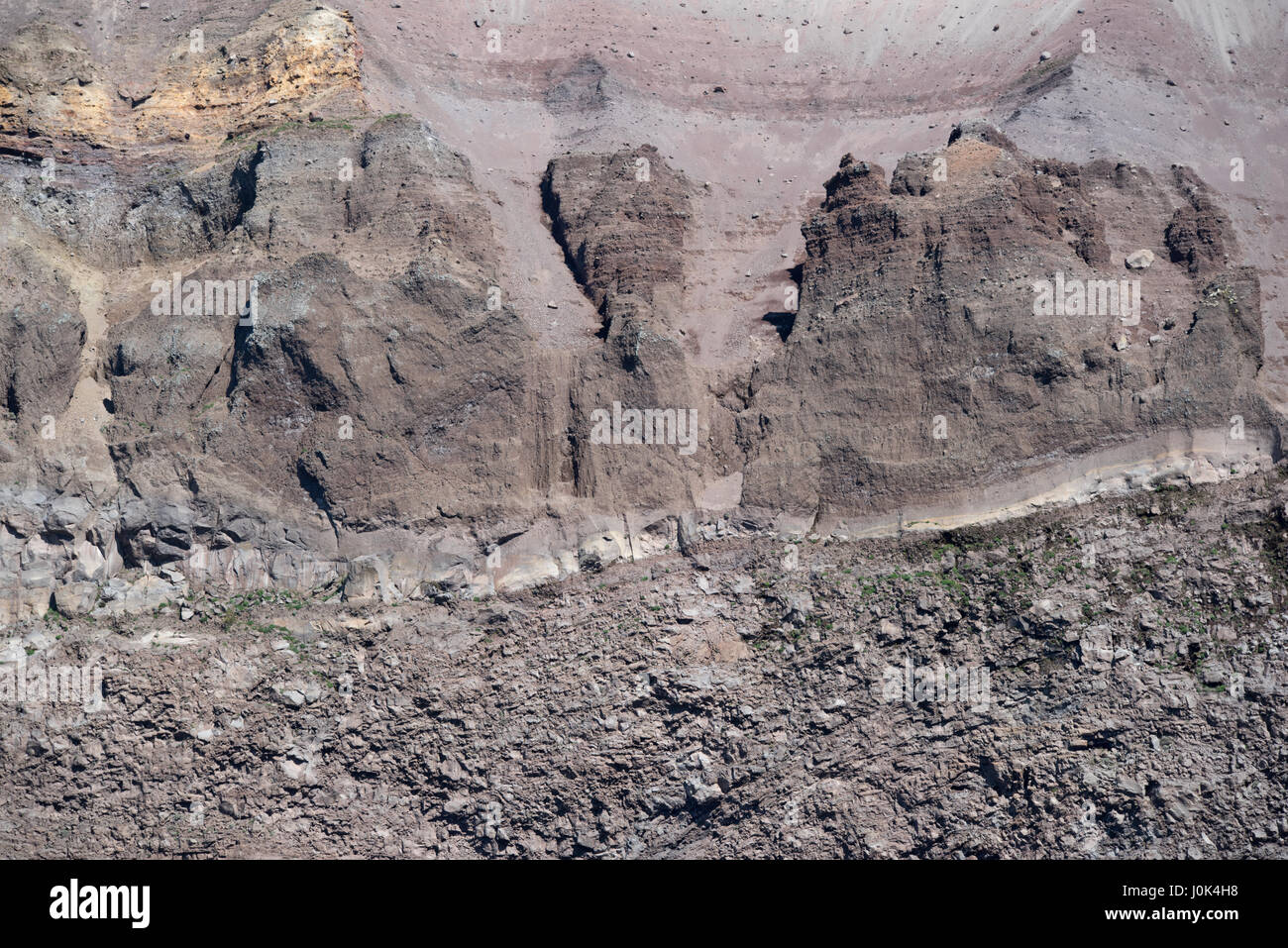 View inside crater mount vesuvius hi-res stock photography and images ...