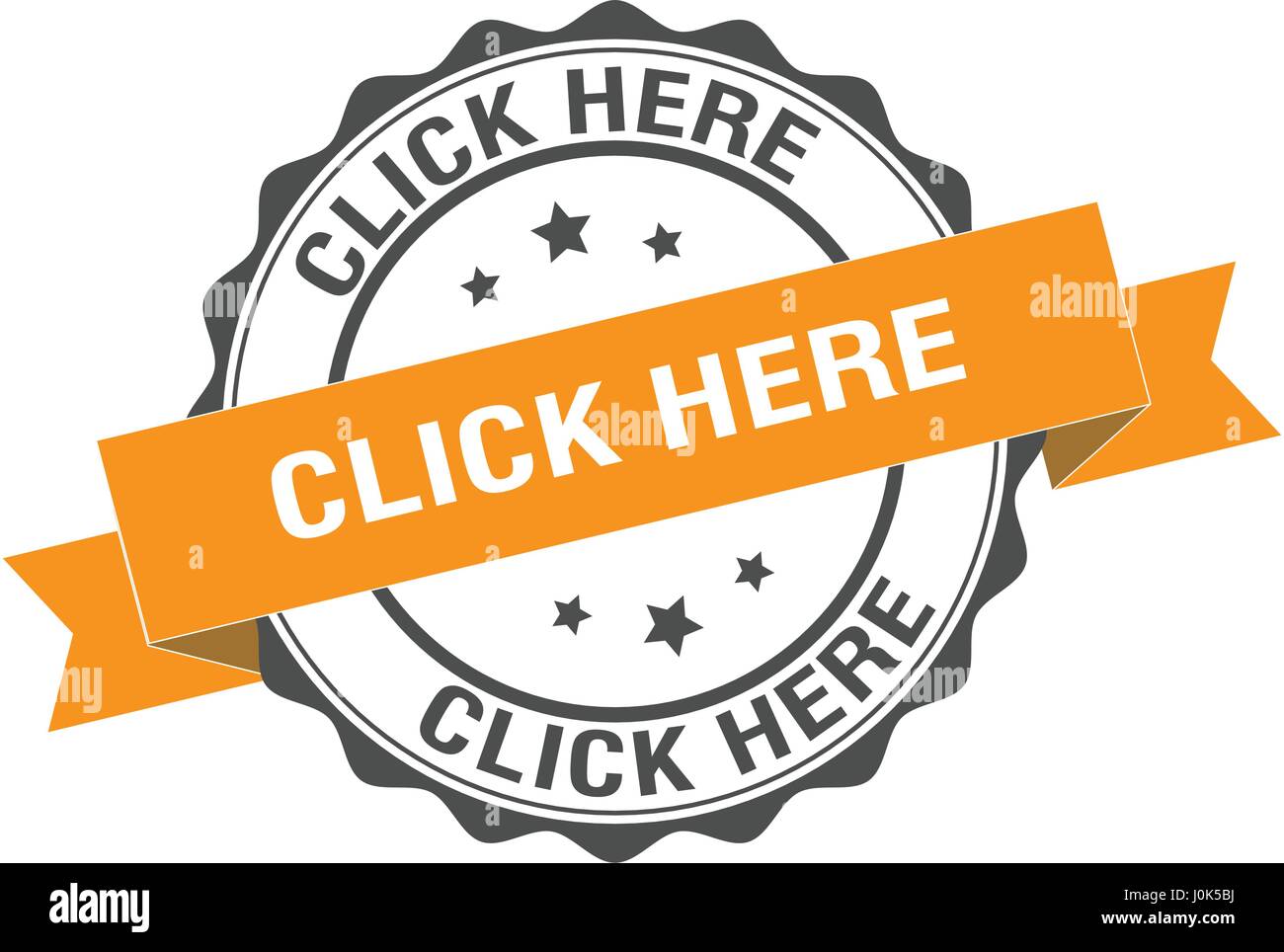 Click here stamp illustration Stock Vector Image & Art - Alamy