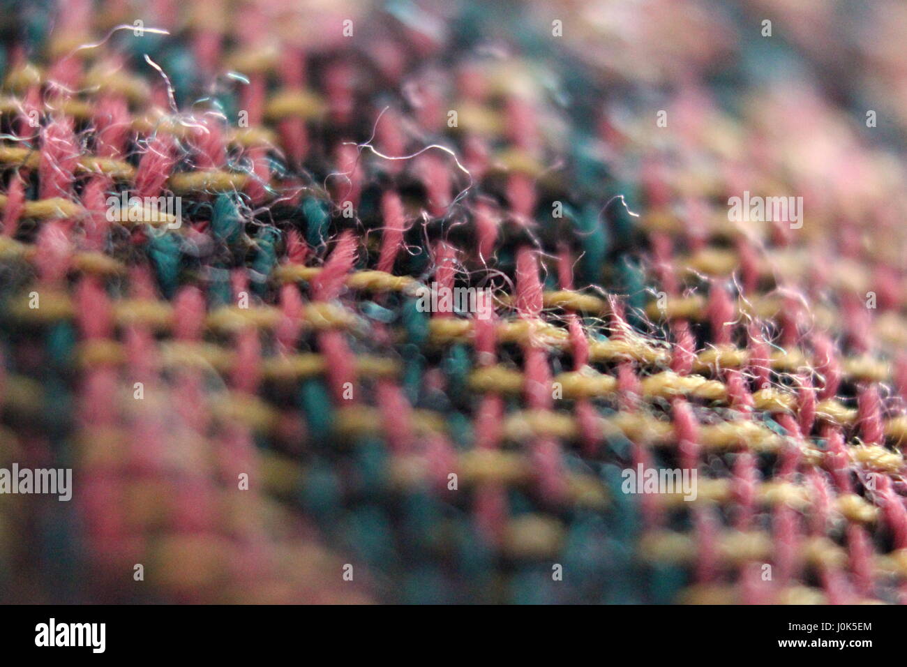 Macro close up photography of a colourful fabric cotton silk scarf ...