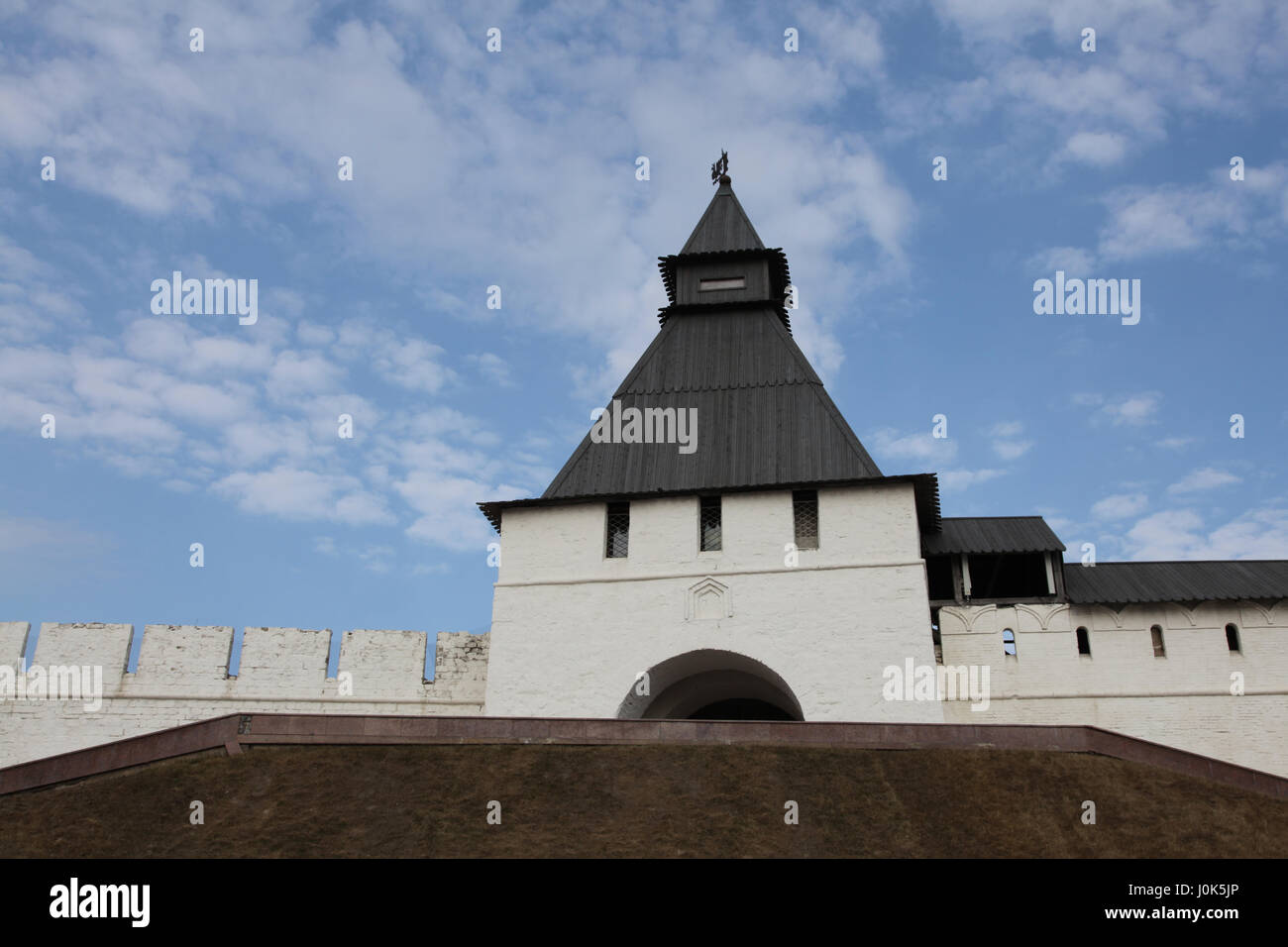Tower of Kazan Kremlin. Tatarstan. Russia Stock Photo - Alamy
