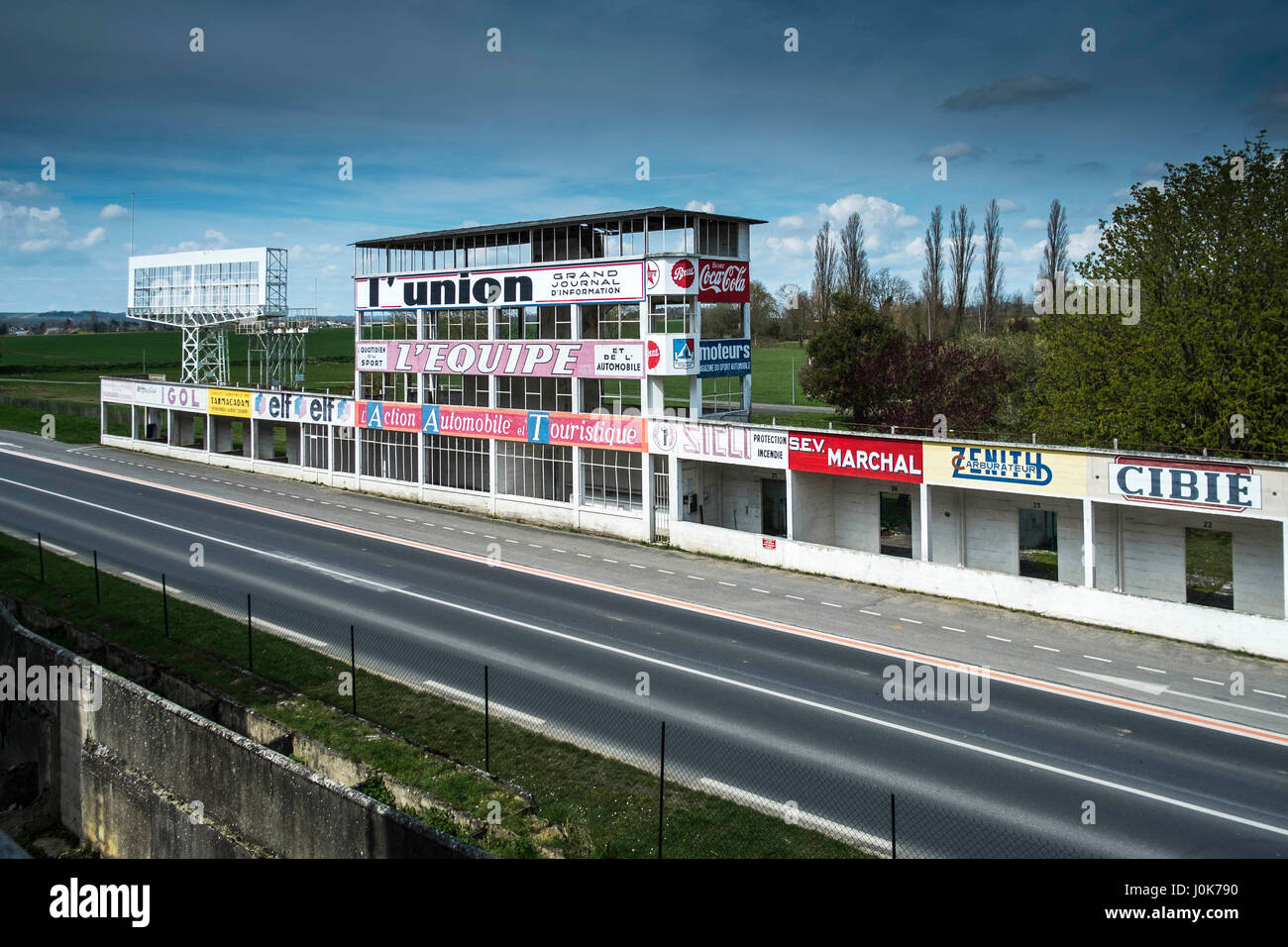 Circuit de Reims-Gueux, France Stock Photo - Alamy