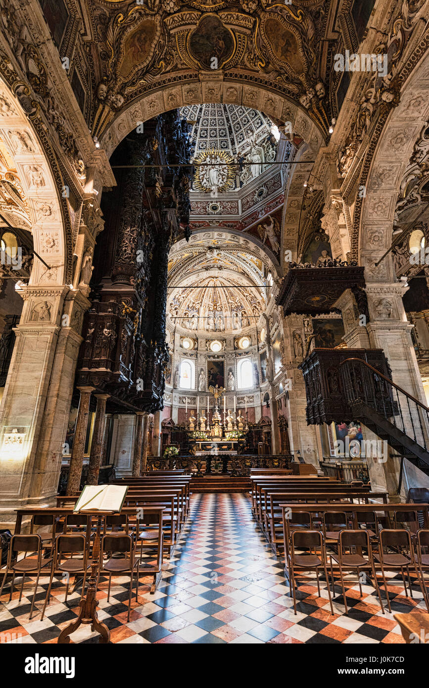 Tirano (Sondrio, Lombardy, Italy), the historic church known as ...