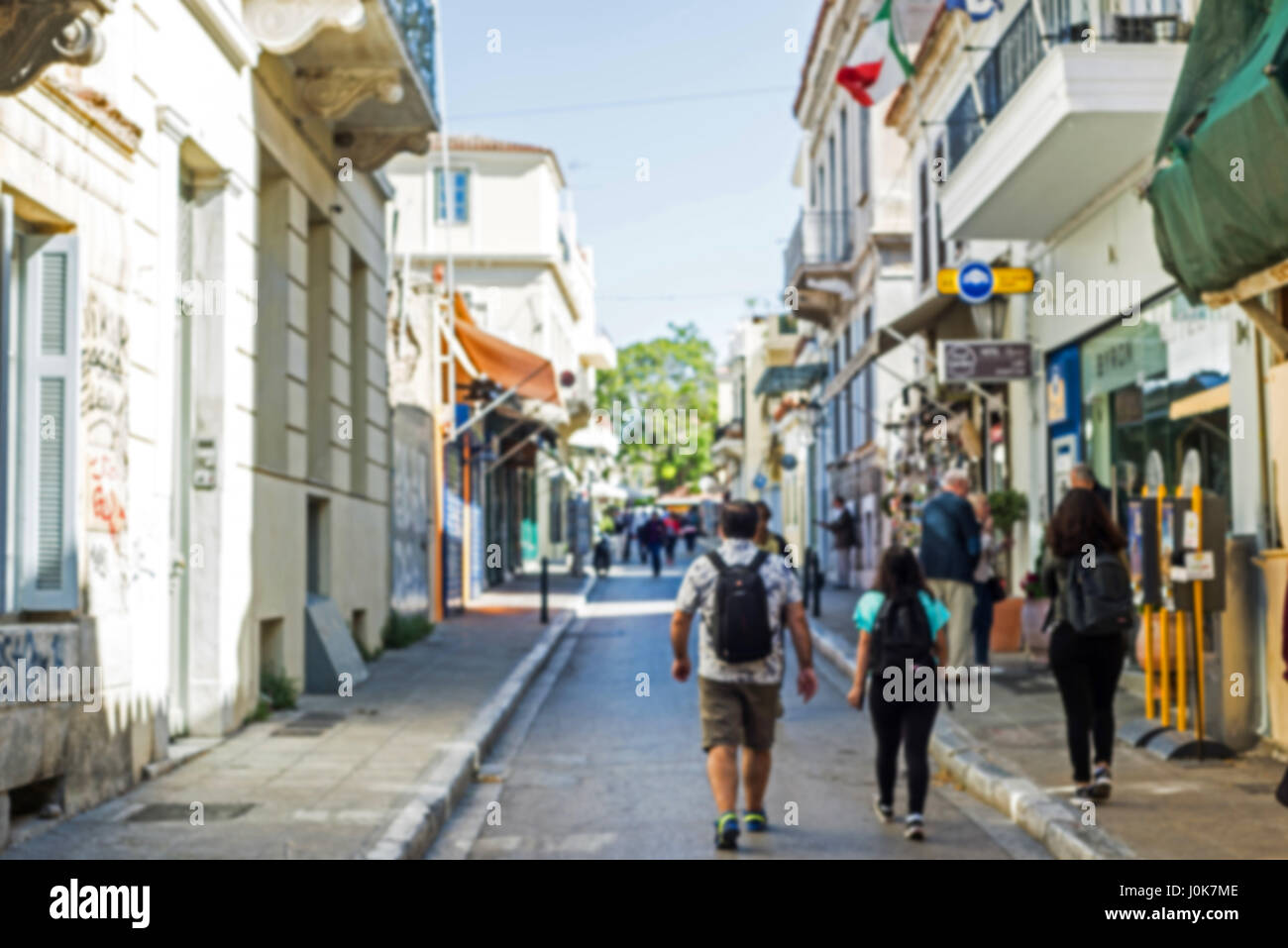 Plaka streets hi-res stock photography and images - Alamy