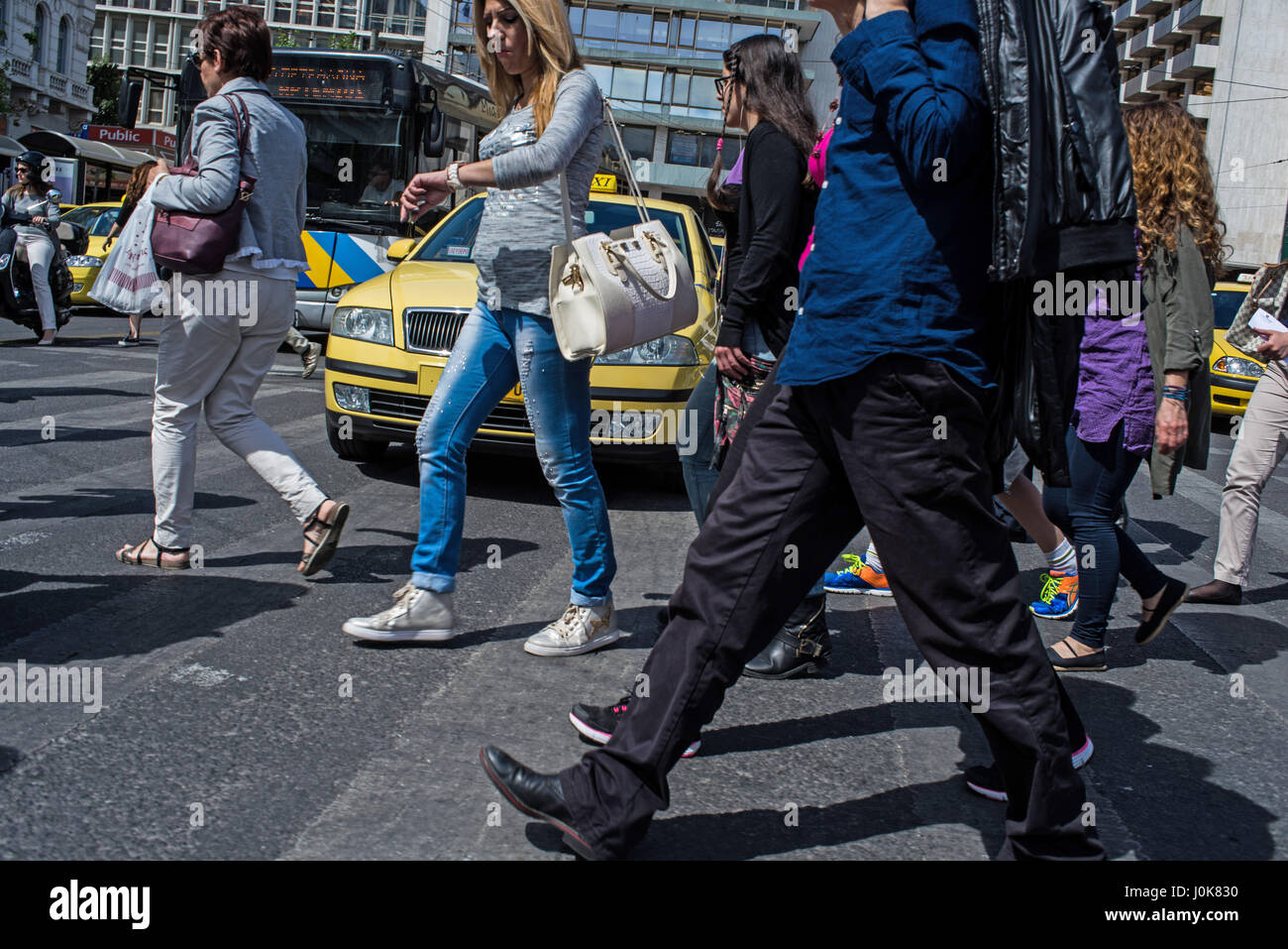 Daily life in athens hi-res stock photography and images - Alamy