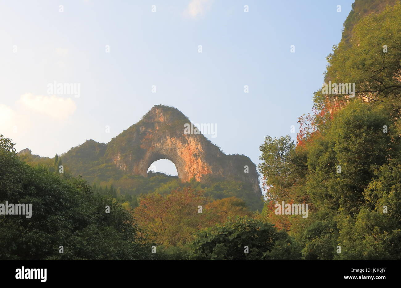 Moon hill guilin, china hi-res stock photography and images - Alamy