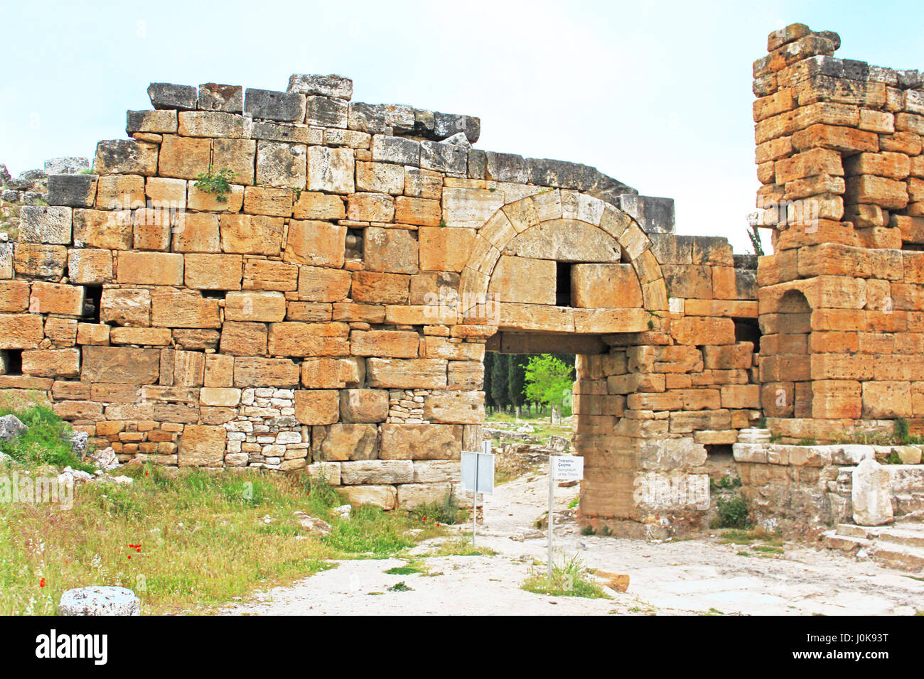Hierapolis gates hi-res stock photography and images - Alamy