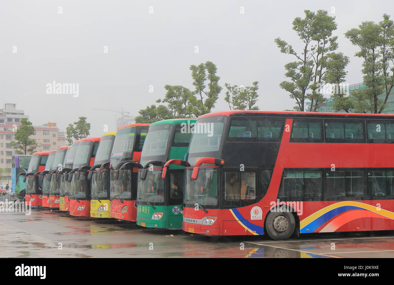 Bus station china hi-res stock photography and images - Alamy