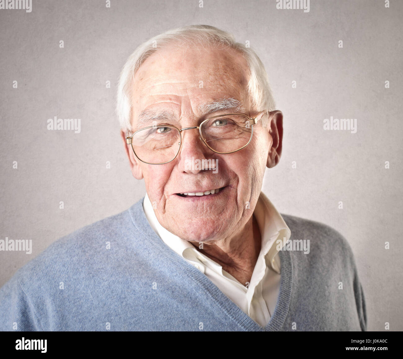 Portrait of old man Stock Photo - Alamy