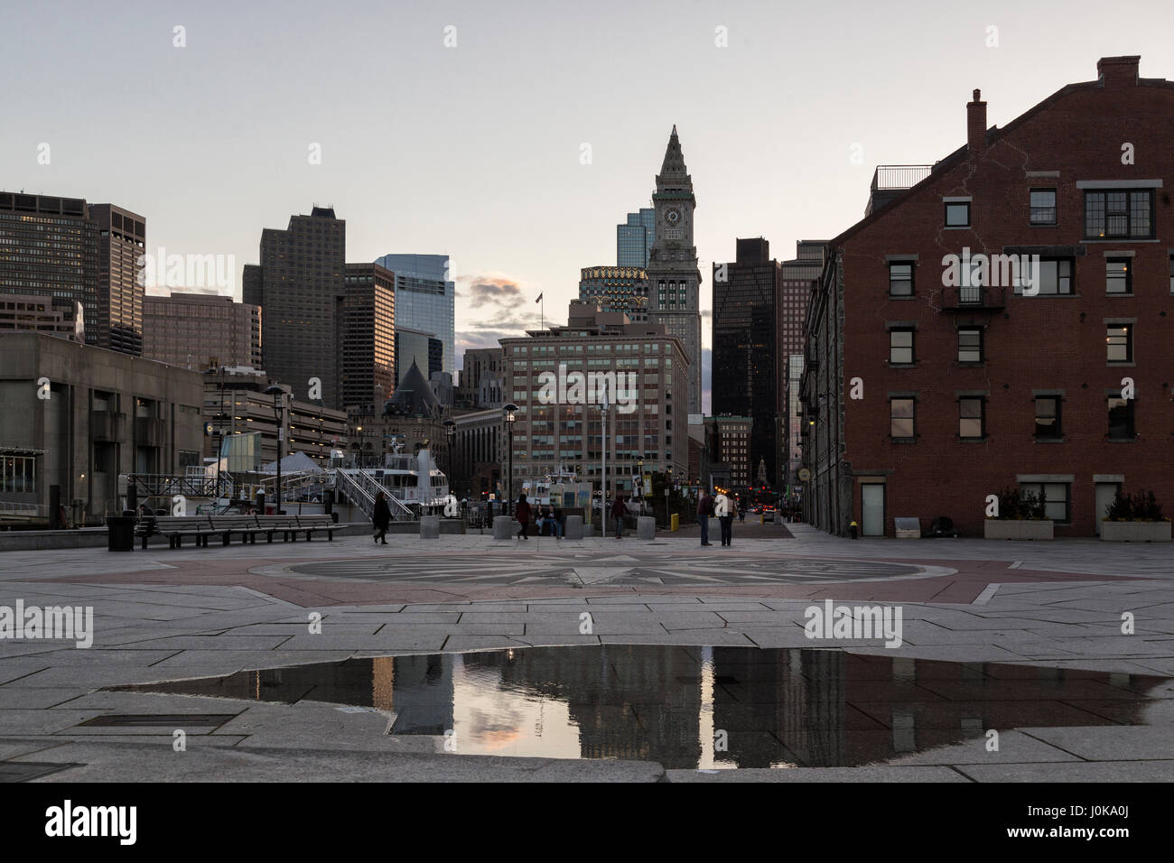Buildings of Boston Stock Photo - Alamy