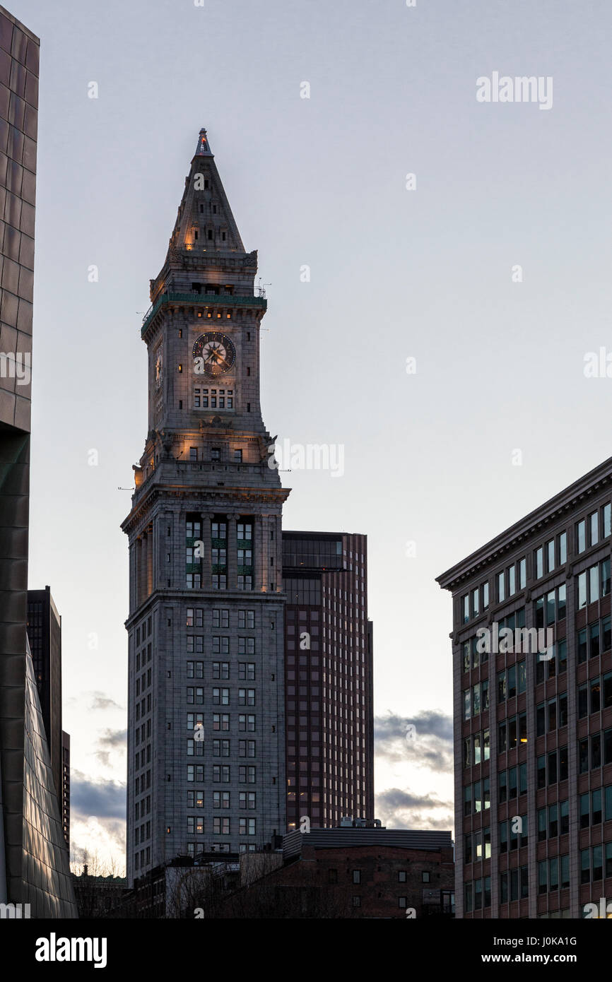 Custom House, Boston, Massachusetts Stock Photo - Alamy