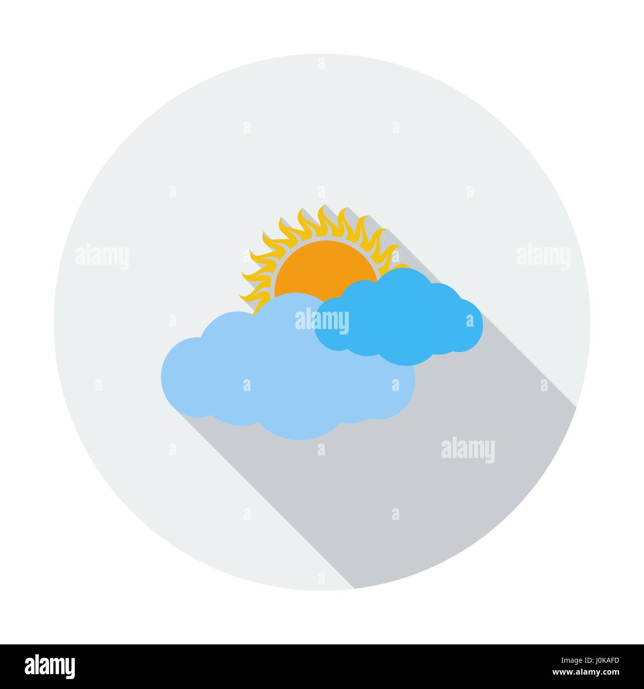 Sunbeam cloud Stock Vector Images - Alamy
