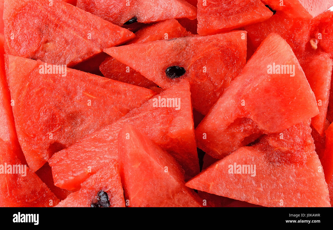 Close up red water melon background texture Stock Photo - Alamy