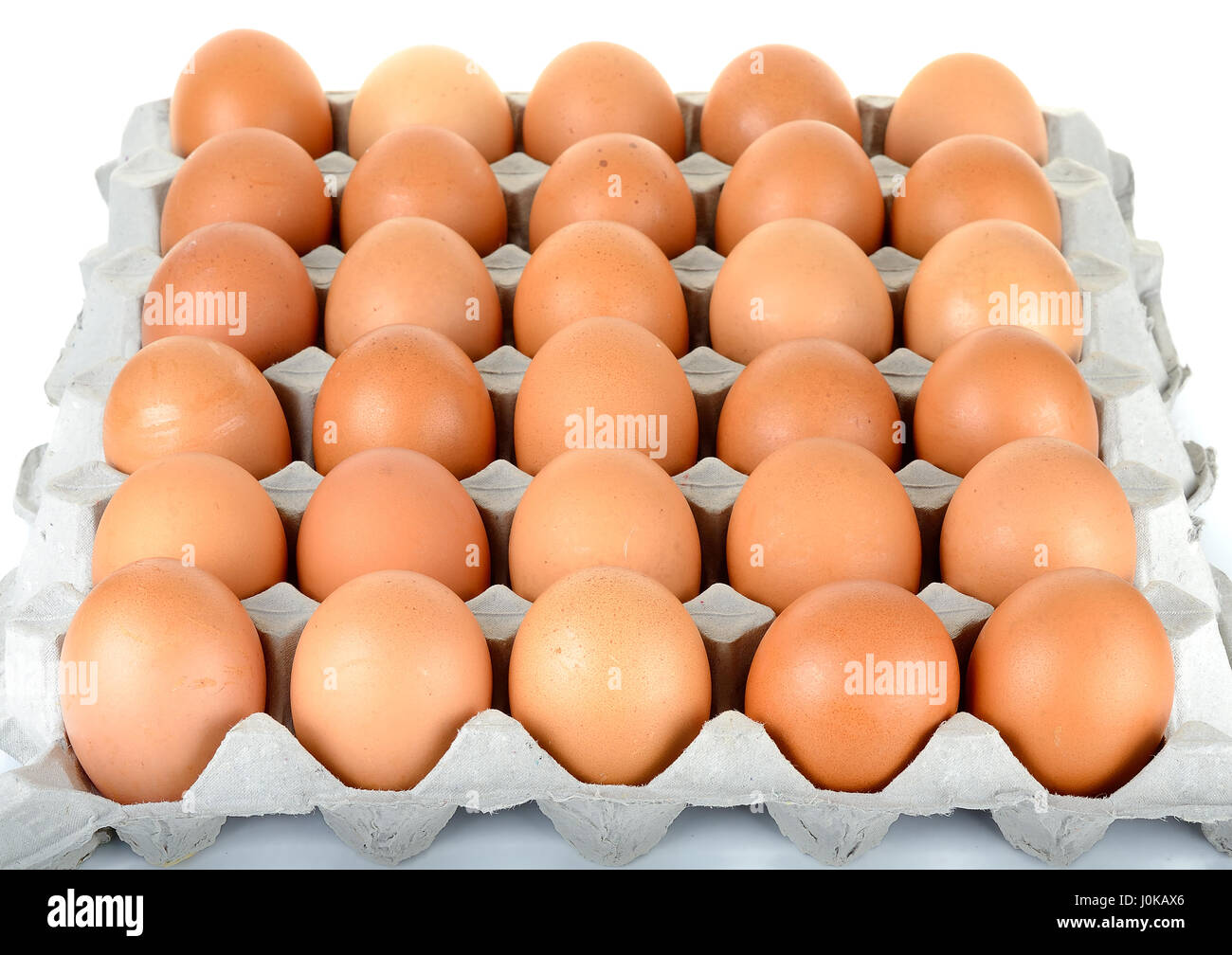 Egg in packet isolated on the white background Stock Photo - Alamy
