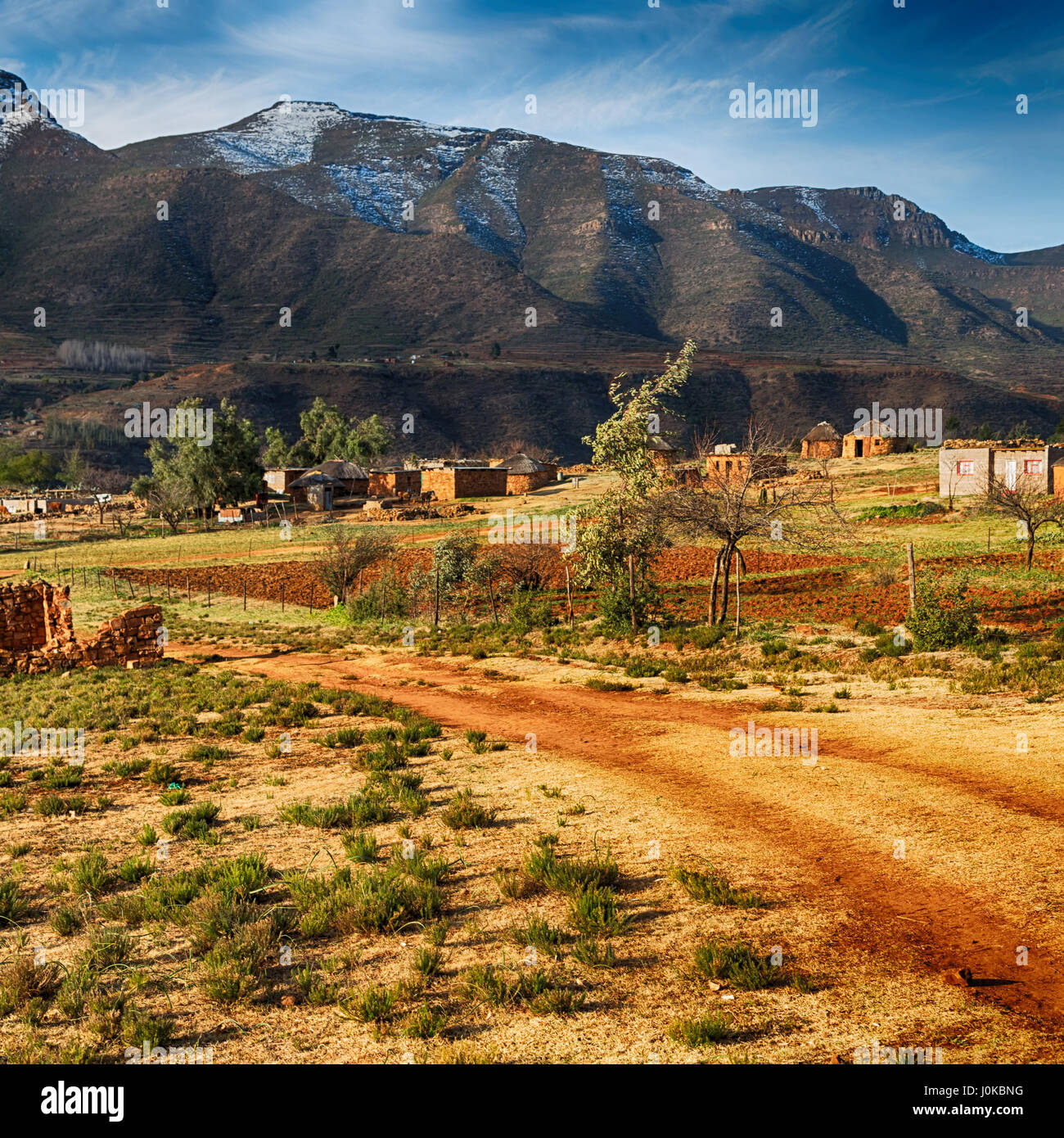 Lesotho mountain pass maseru hi-res stock photography and images - Alamy